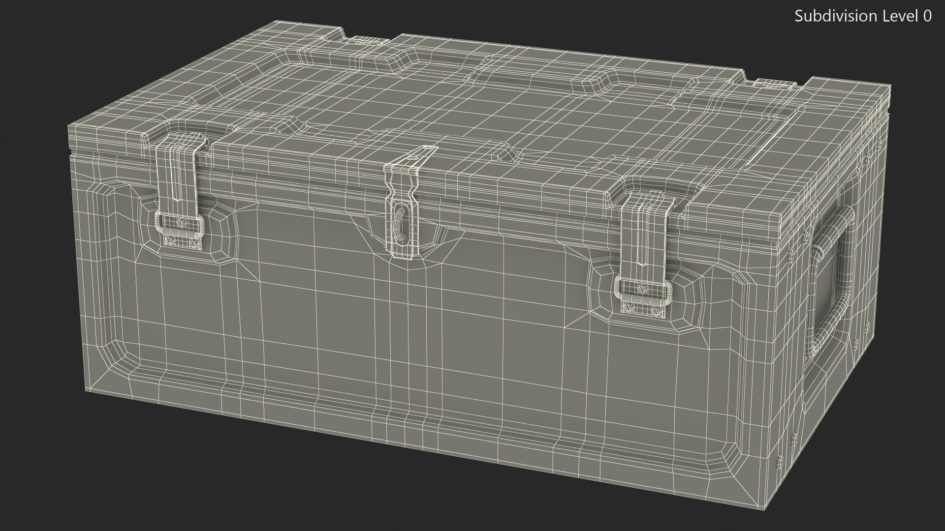 3D Old Weapon Box Metal - TurboSquid 2061448