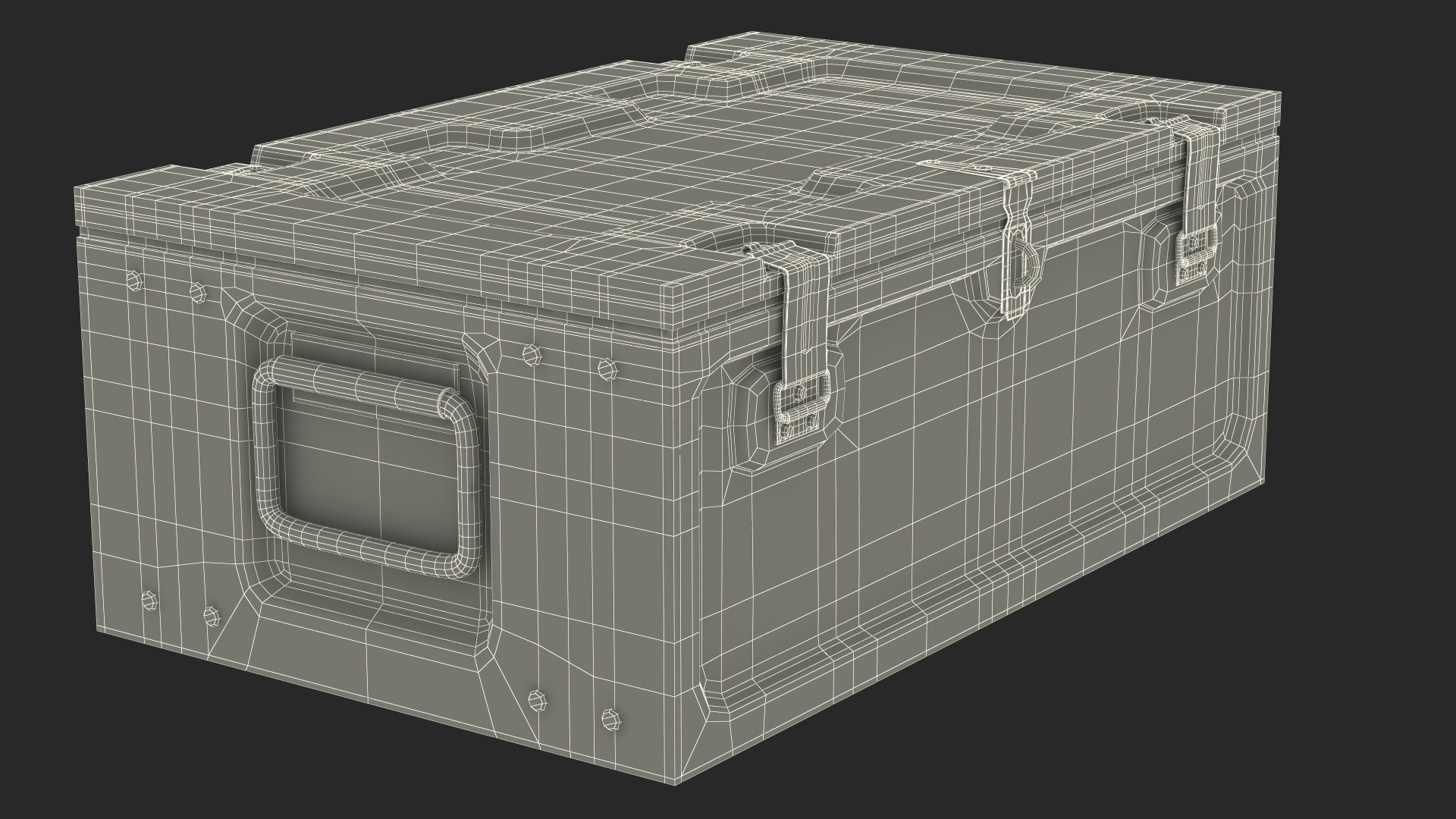 3D Old Weapon Box Metal - TurboSquid 2061448