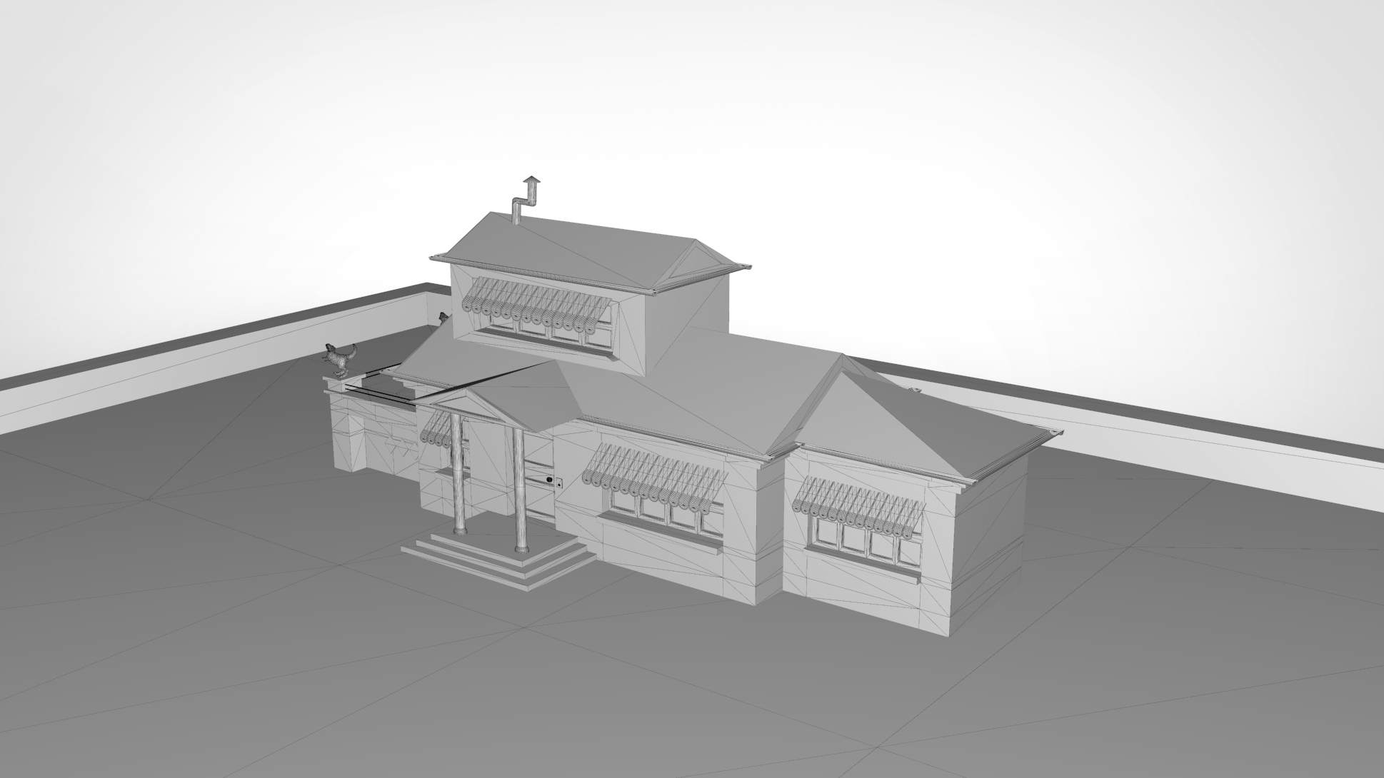 OGGY HOUSE 3D model - TurboSquid 1732193