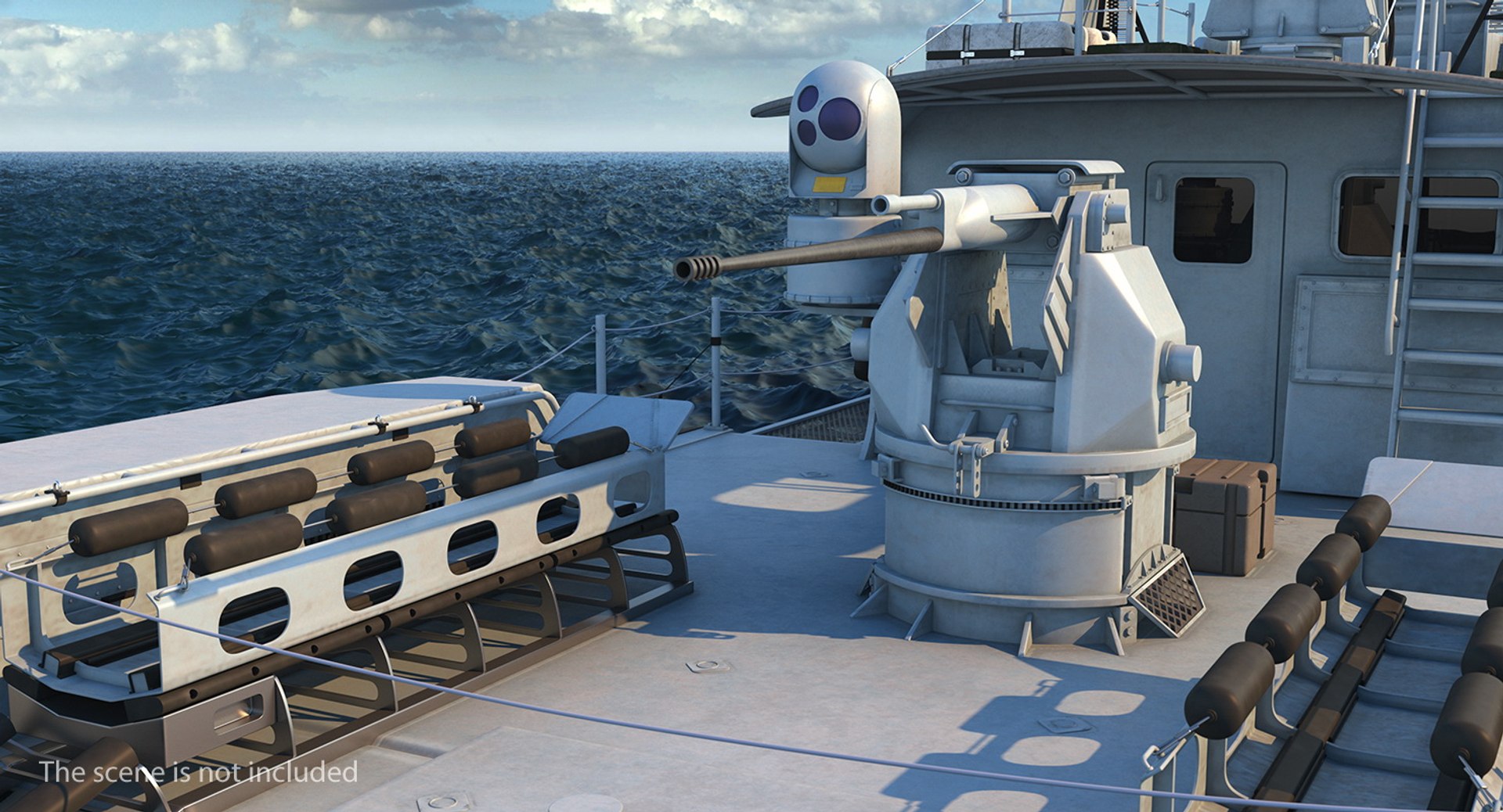 3D Model M242 Bushmaster Chain Gun - TurboSquid 1367578