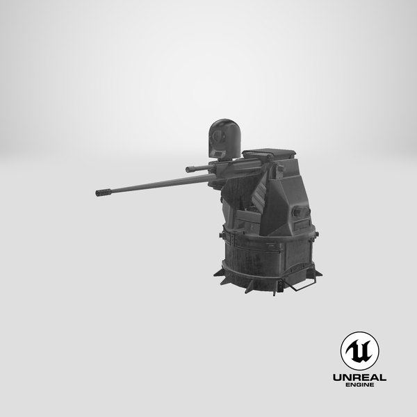 3D model m242 bushmaster chain gun - TurboSquid 1367578
