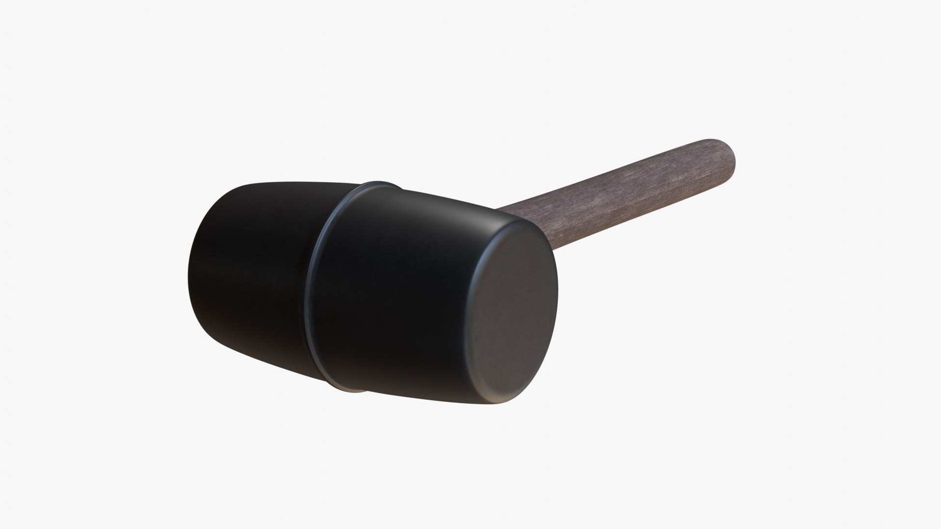 Black Mallet Model - TurboSquid 1817500