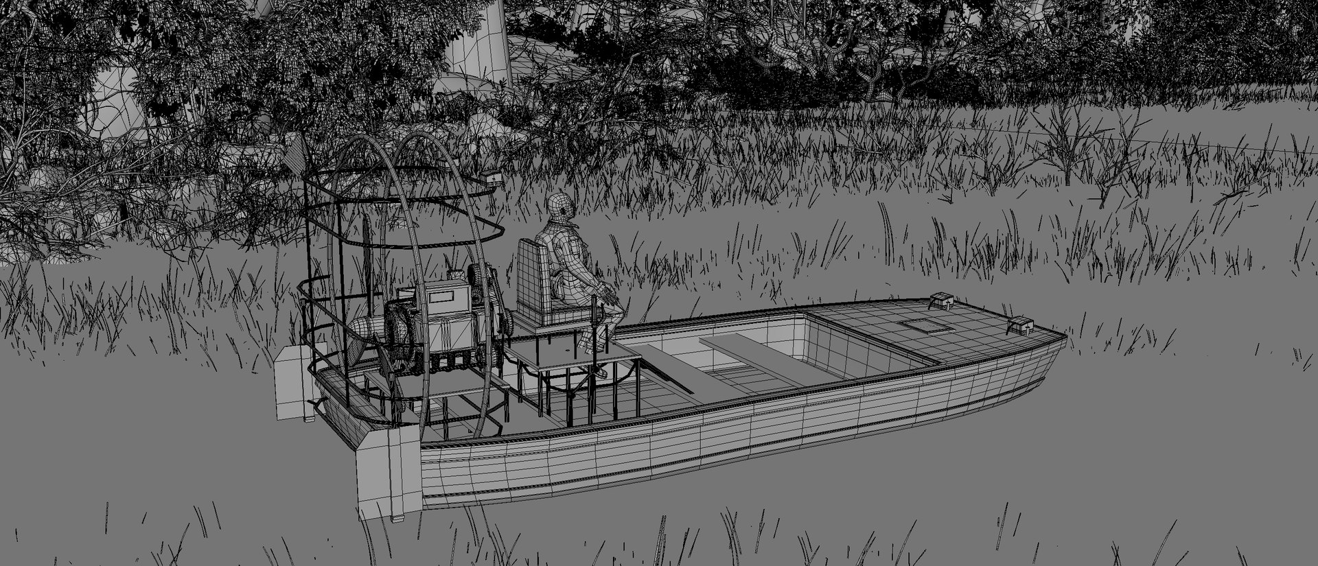 3D Fantasy Sunset Swamp Environment Model - TurboSquid 2023980