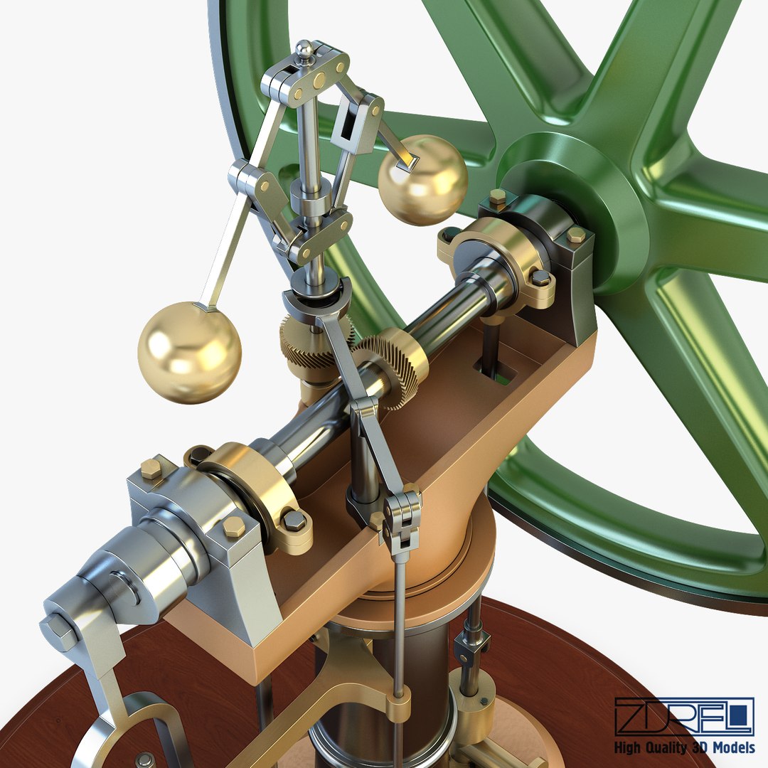 3D benson vertical engine - TurboSquid 1269910