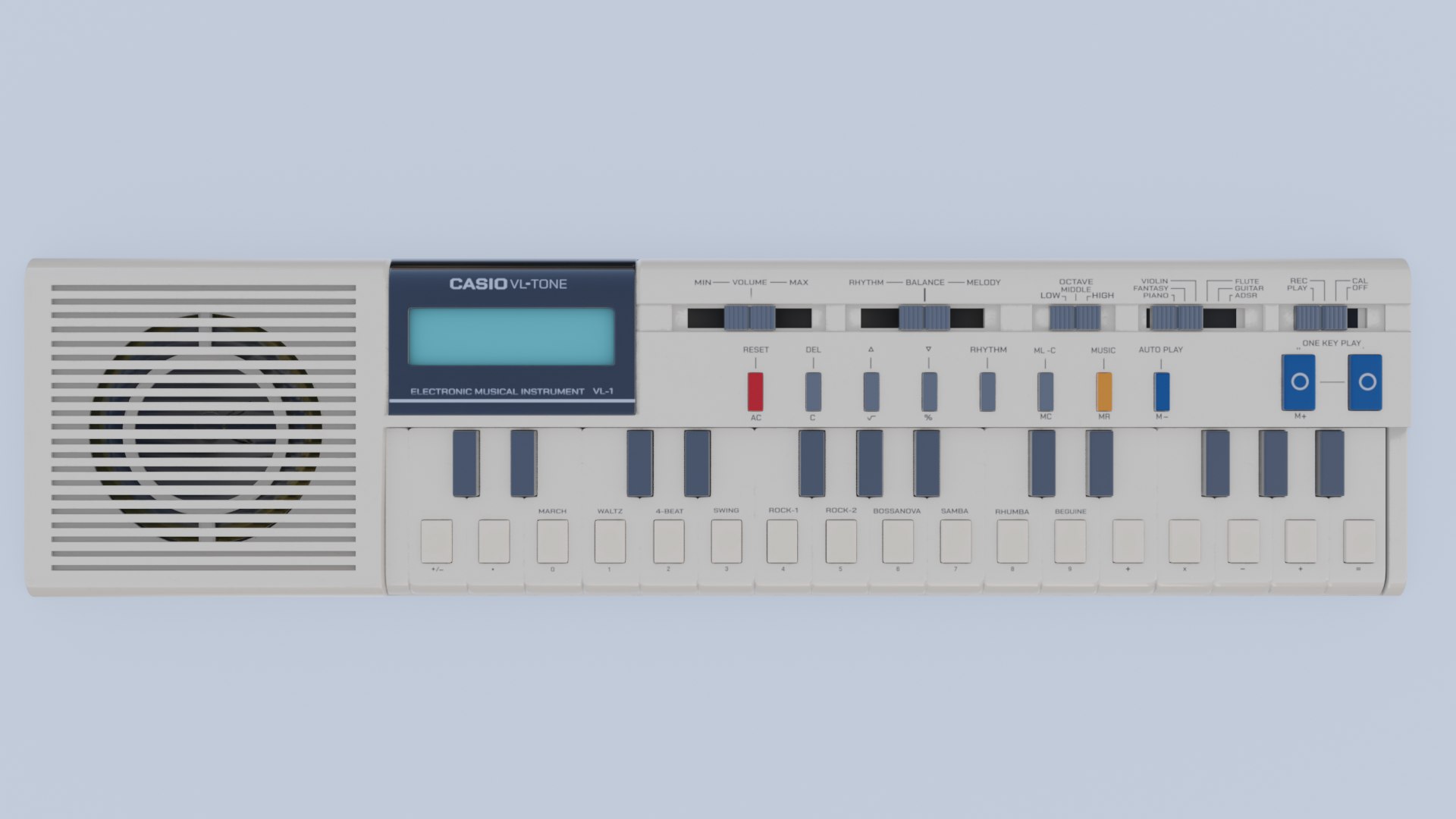 Casio Tone VL-1 3D Model - TurboSquid 1727475