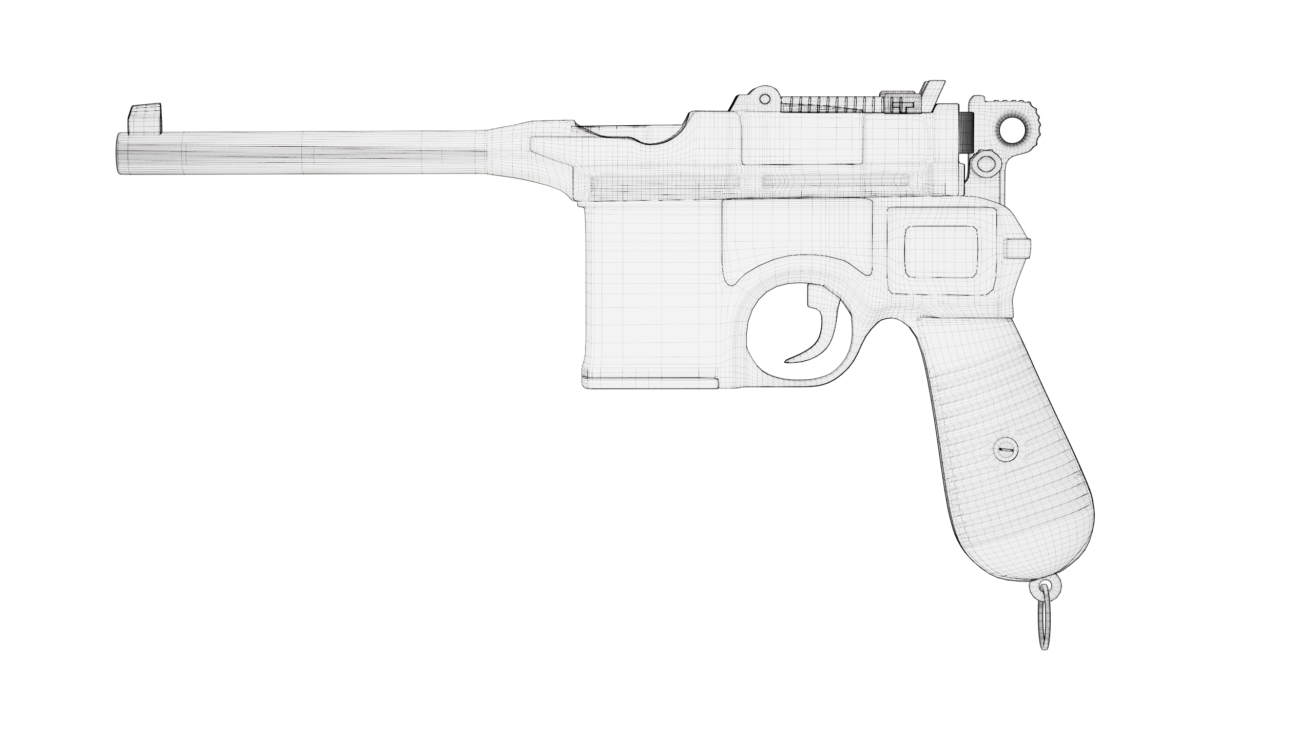 Mauser C96 Pistol 3D model - TurboSquid 1761651