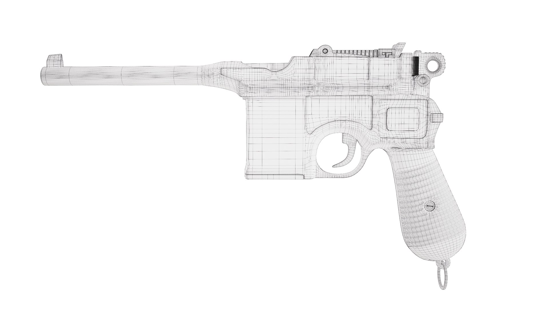 Mauser C96 Pistol 3D Model - TurboSquid 1761651