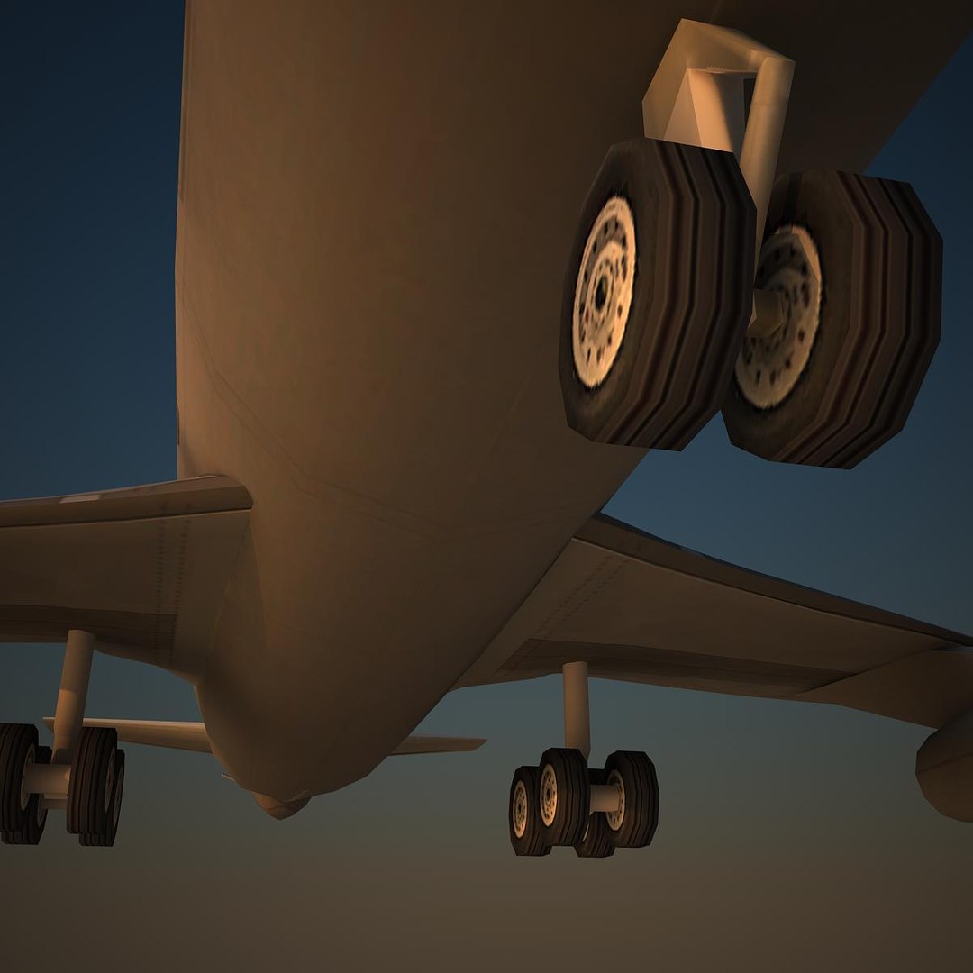 3d Model Boeing Basic