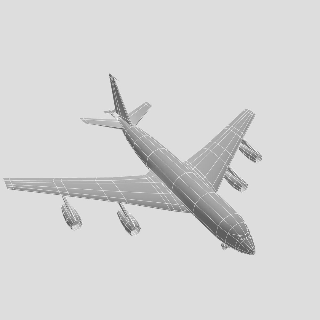 3d Model Boeing Basic