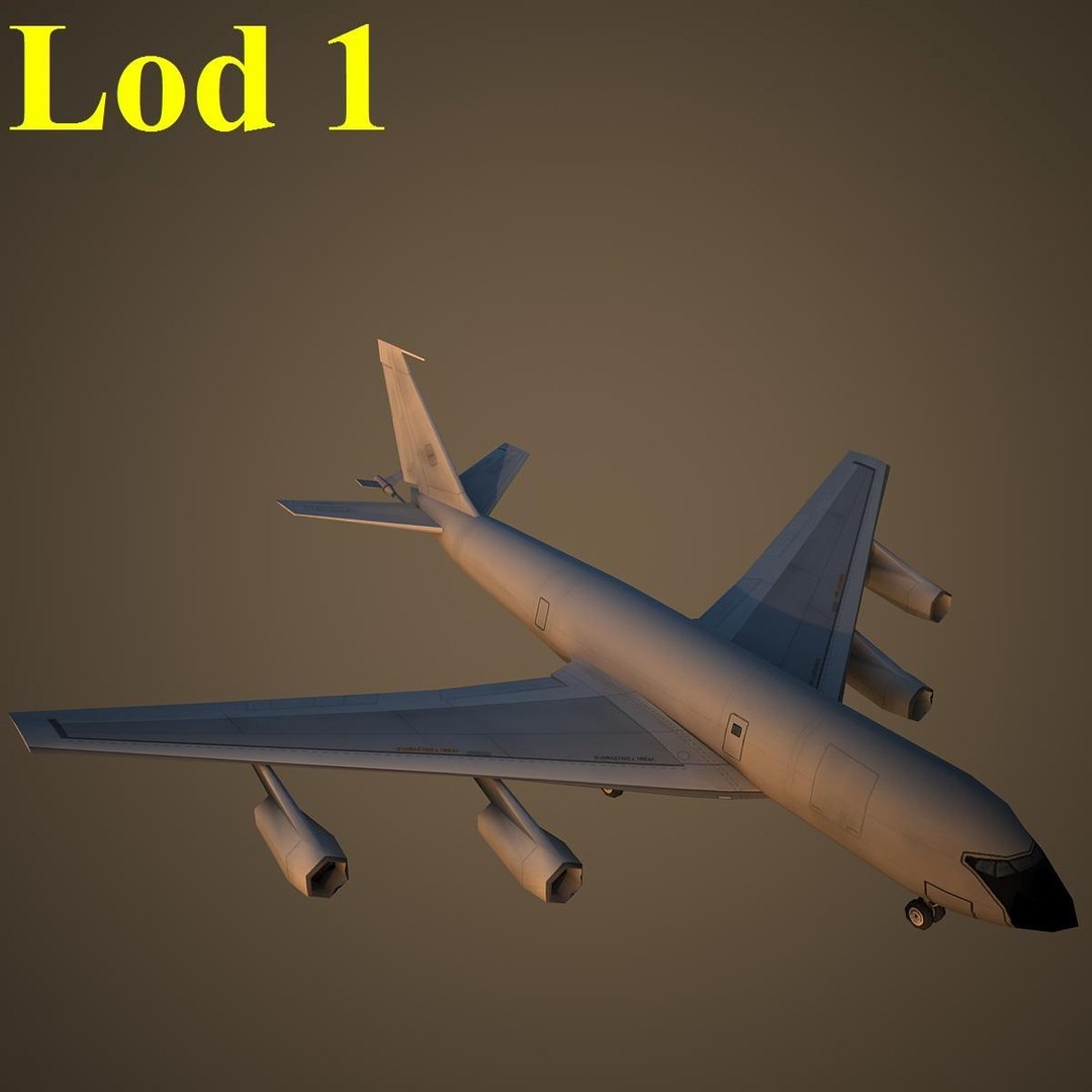 3d Model Boeing Basic