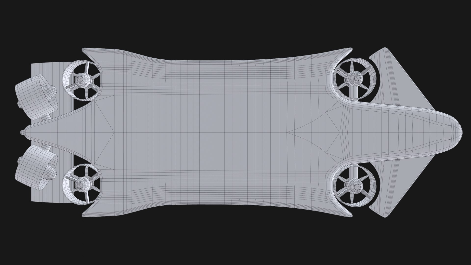 3D Model Red DeepFlight Dragon Submarine - TurboSquid 2136364