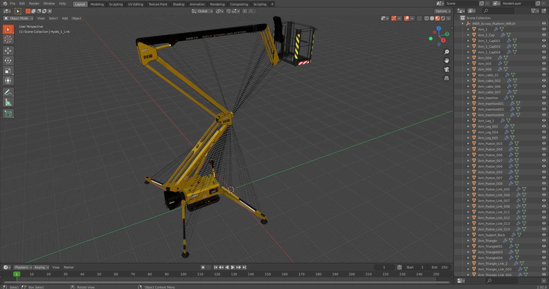3D Model IMER Access Platform IMR19 - TurboSquid 2279725