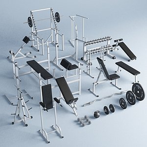 3d functional training rig range model