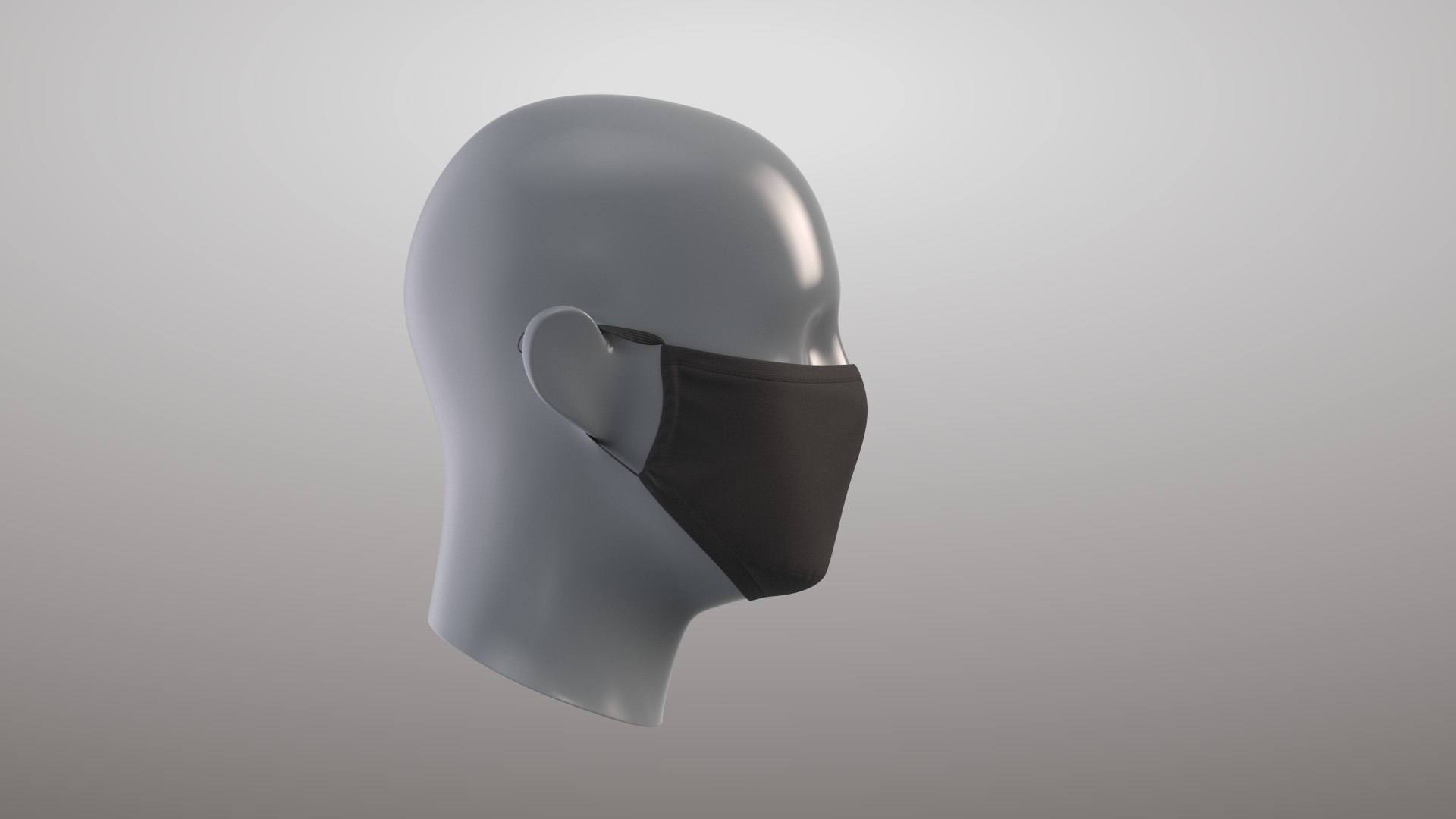 Realistic Protective Mask Model - TurboSquid 1547345