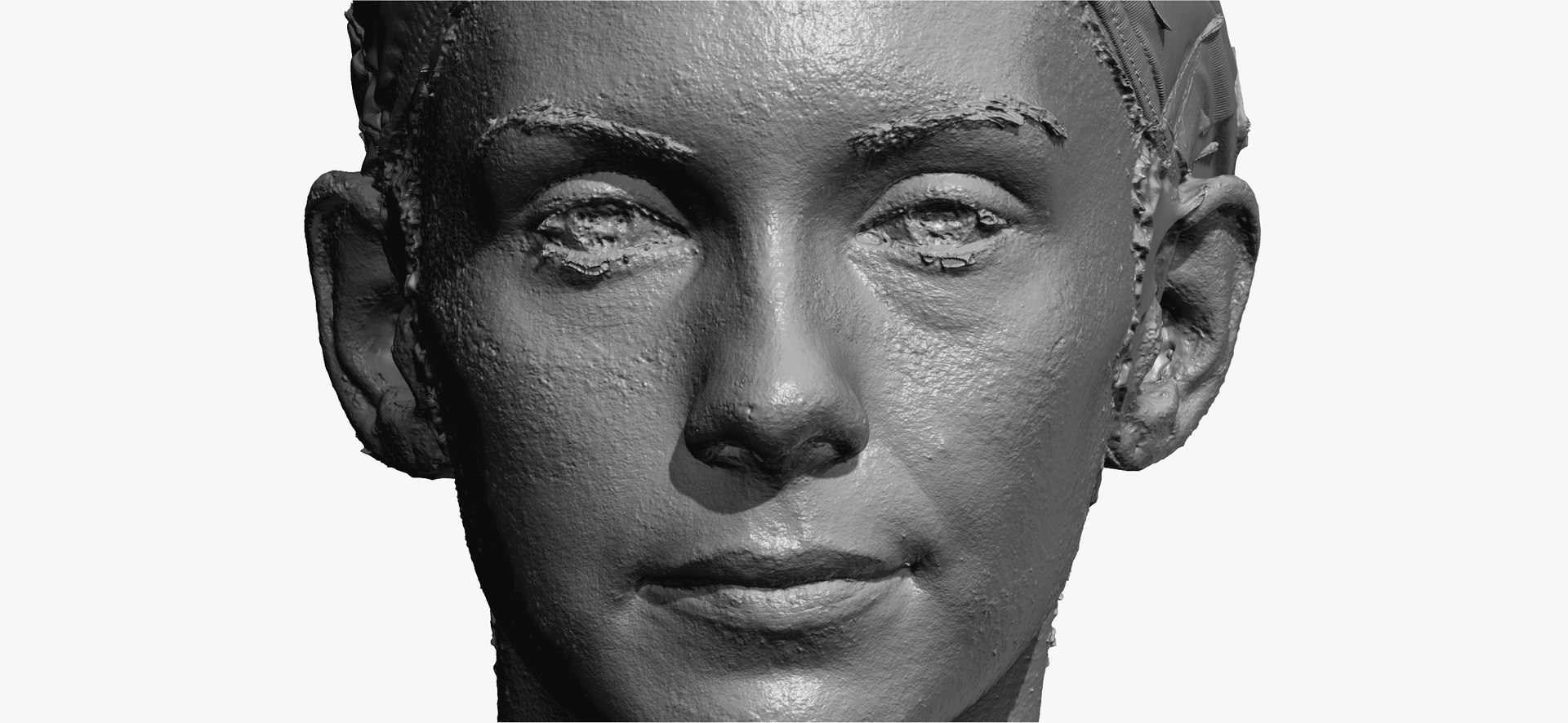 3D athena human head sharp model - TurboSquid 1662411