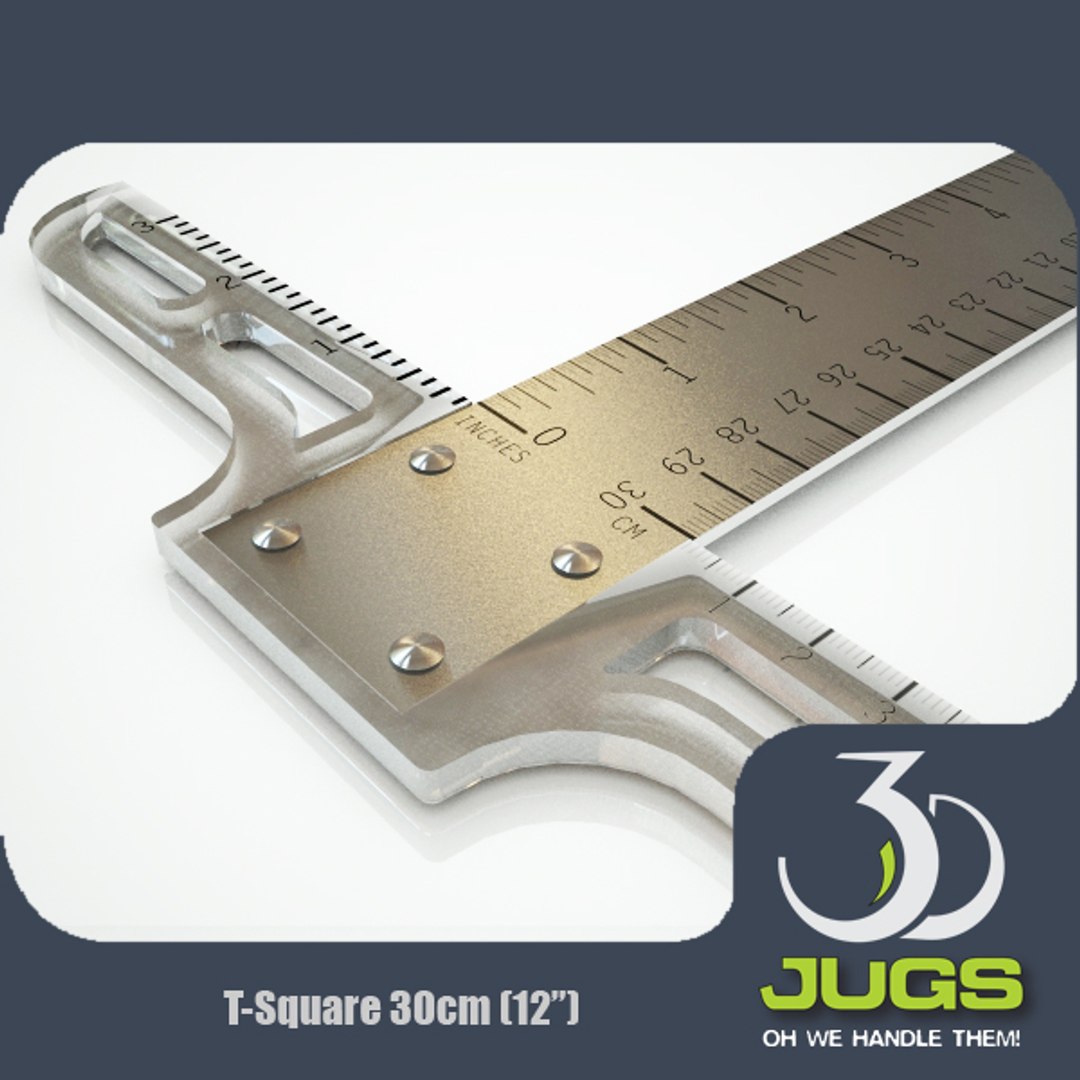 T Square 30cm 12inch Max