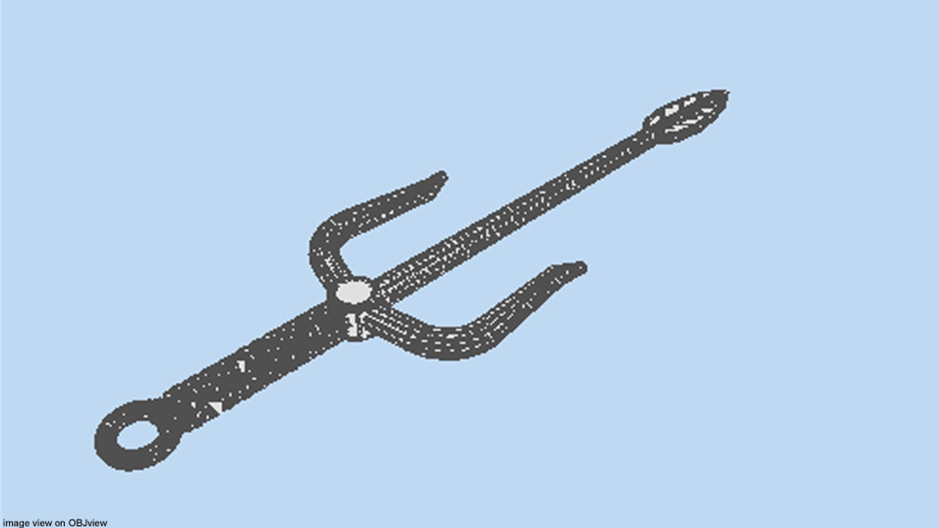 Handle Short Trident 3D Model - TurboSquid 1252471