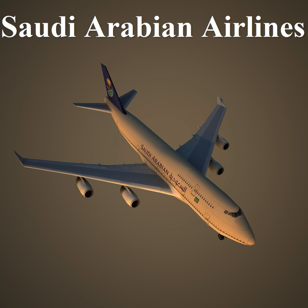 3d Boeing 747-400 Sva Model