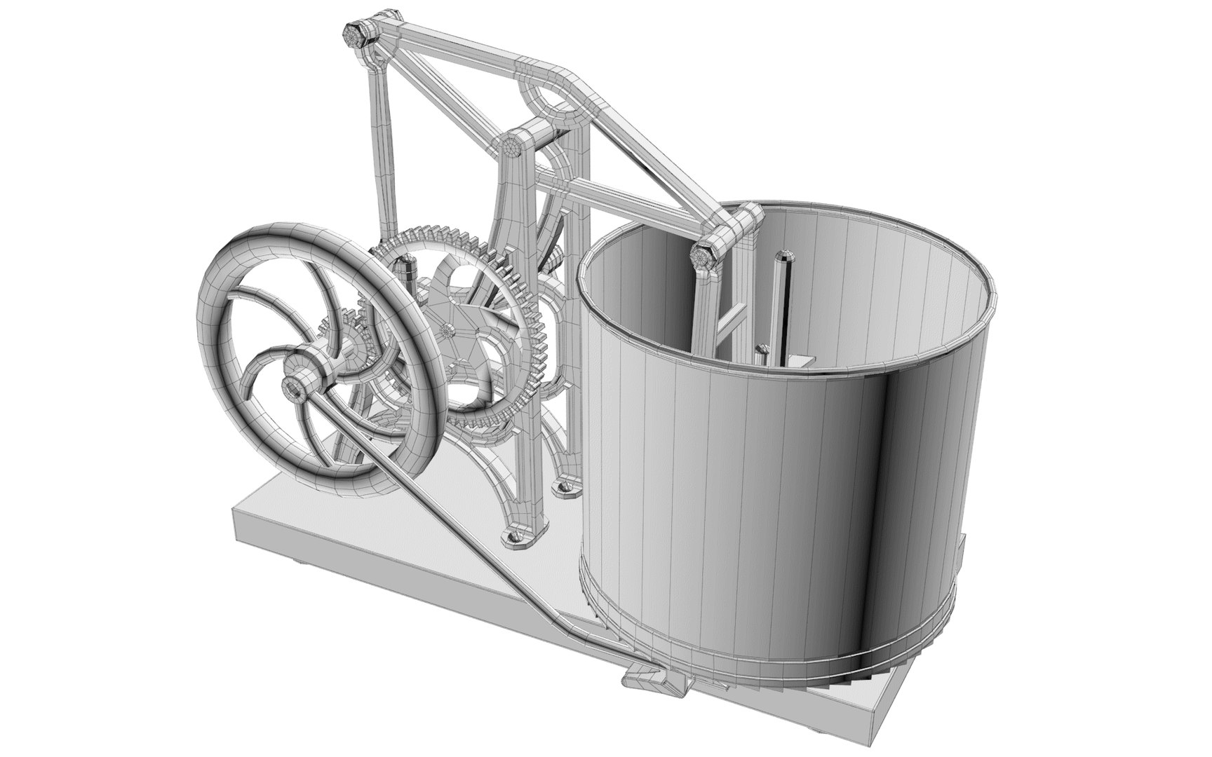 3D Victorian Food Chopper Model - TurboSquid 2249784
