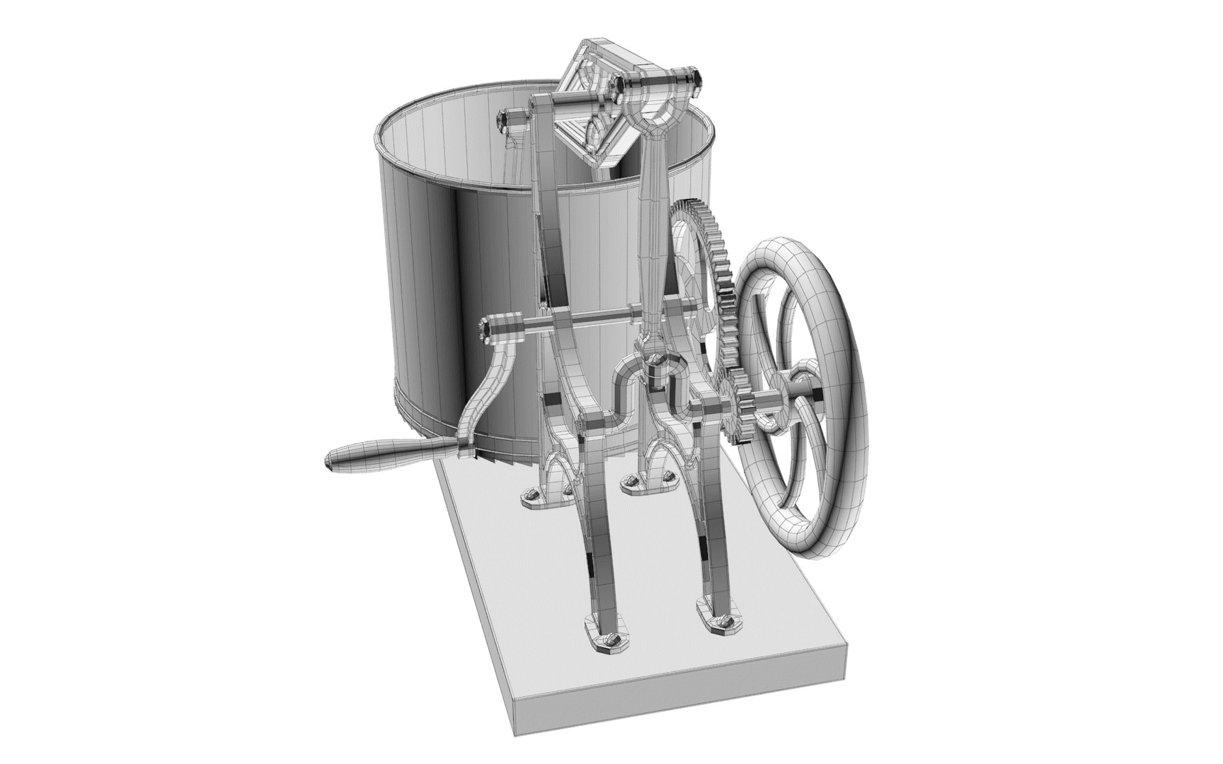 3D Victorian Food Chopper Model - TurboSquid 2249784