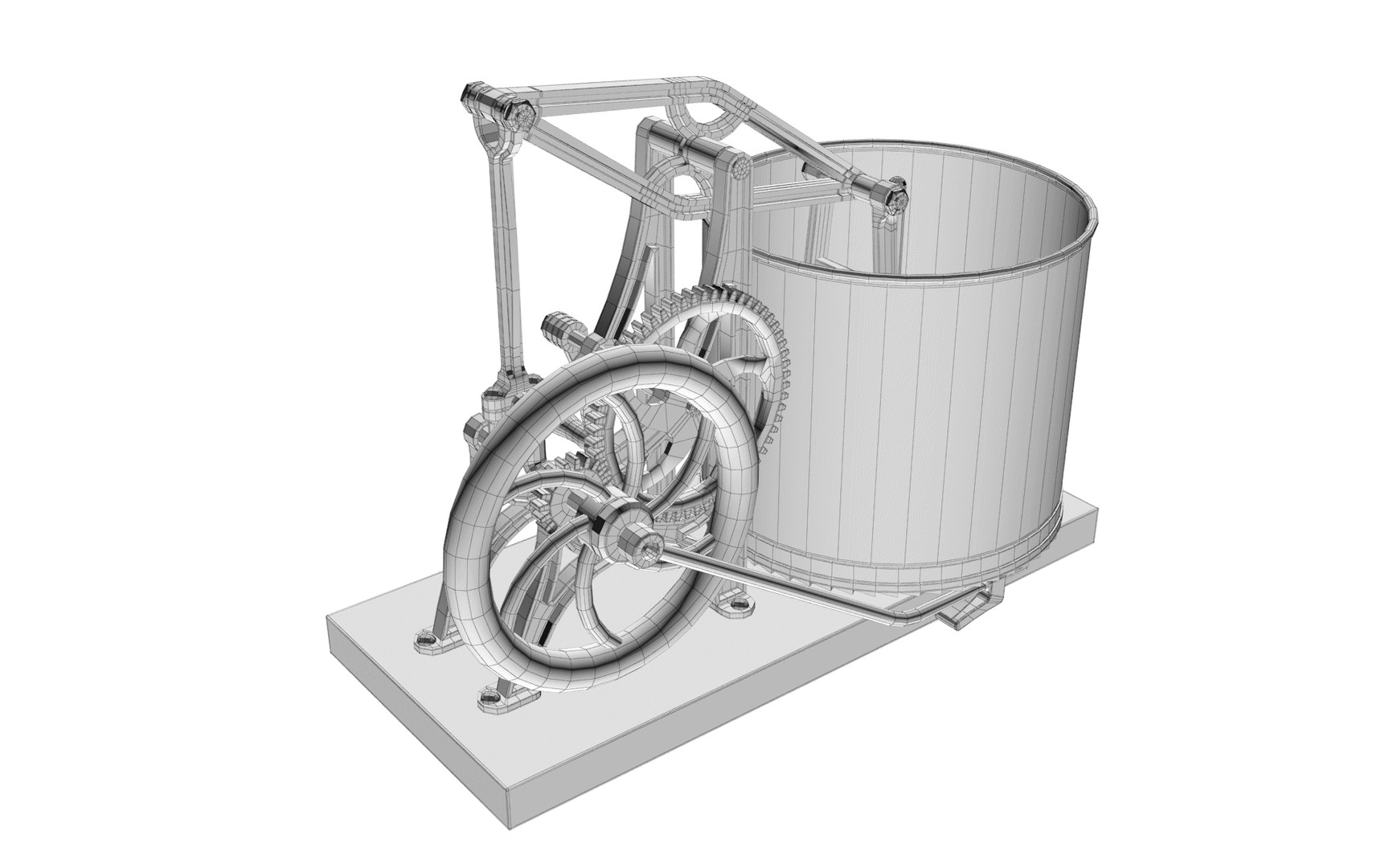 3D Victorian Food Chopper Model - TurboSquid 2249784
