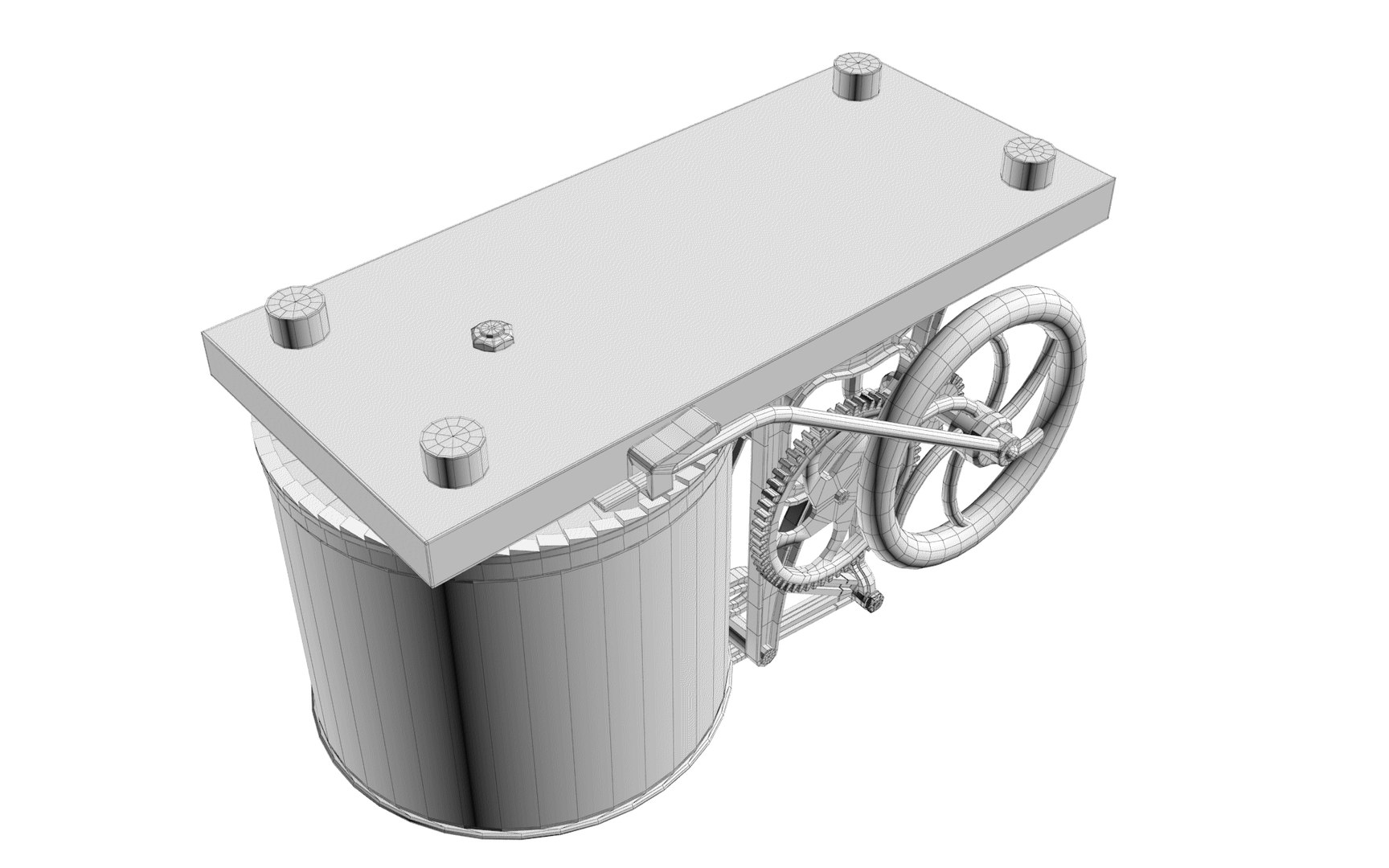 3D Victorian Food Chopper Model - TurboSquid 2249784