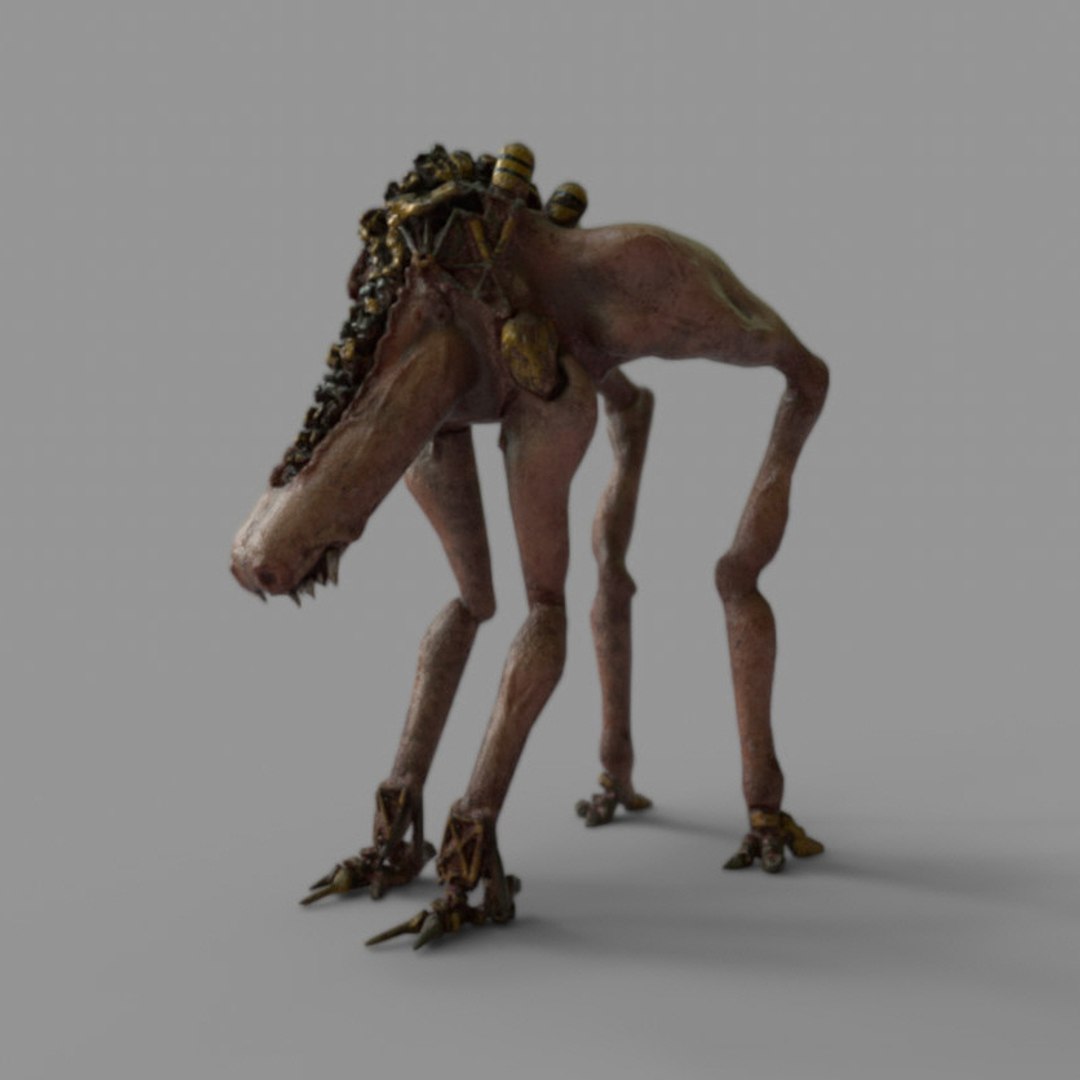 Stalker creature model - TurboSquid 1278964
