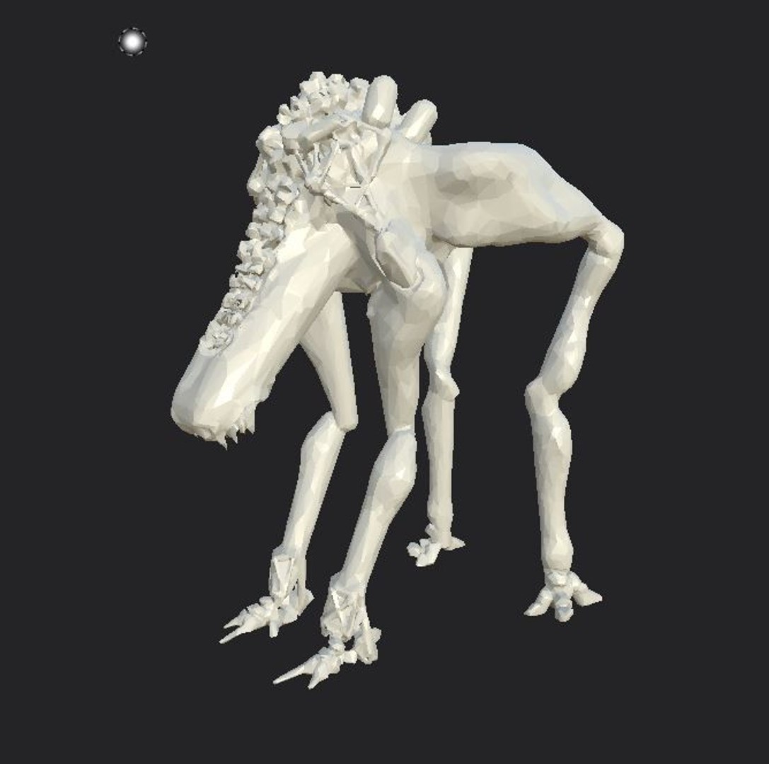 Stalker creature model - TurboSquid 1278964
