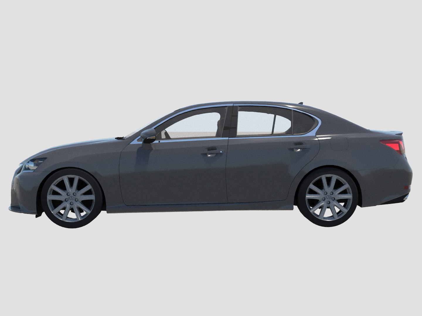 2015 Lexus Gs350 3d Model