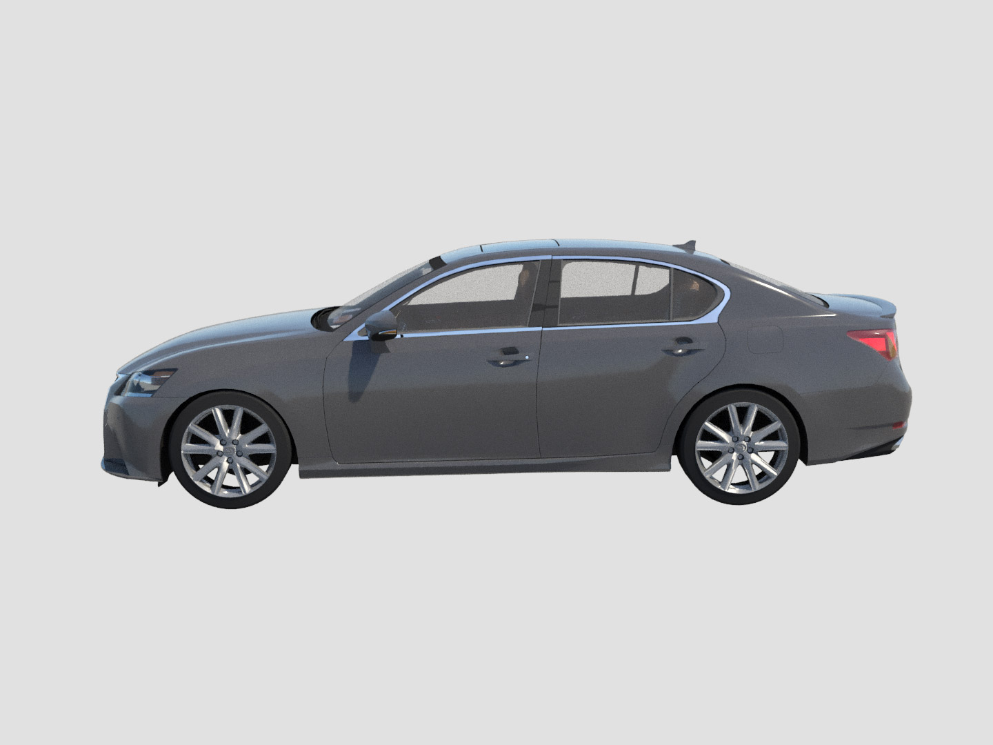 2015 Lexus Gs350 3d Model
