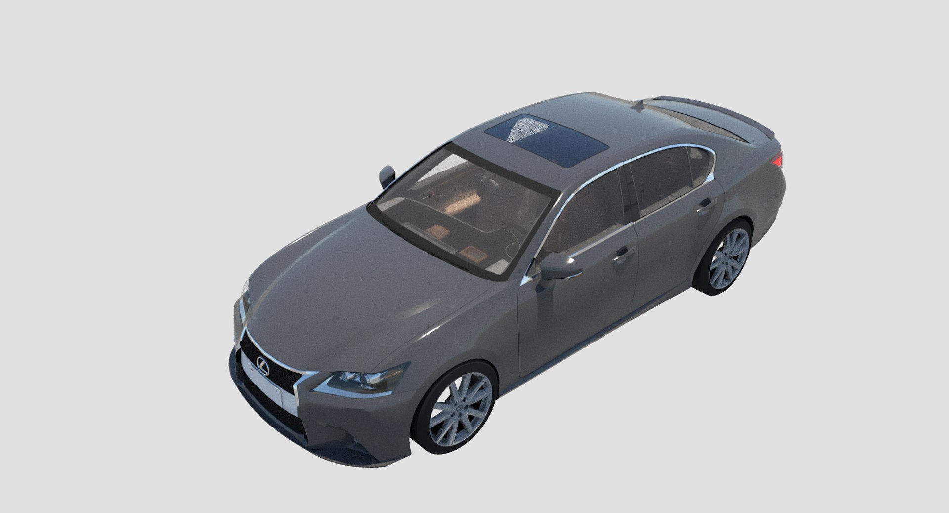 2015 Lexus Gs350 3d Model