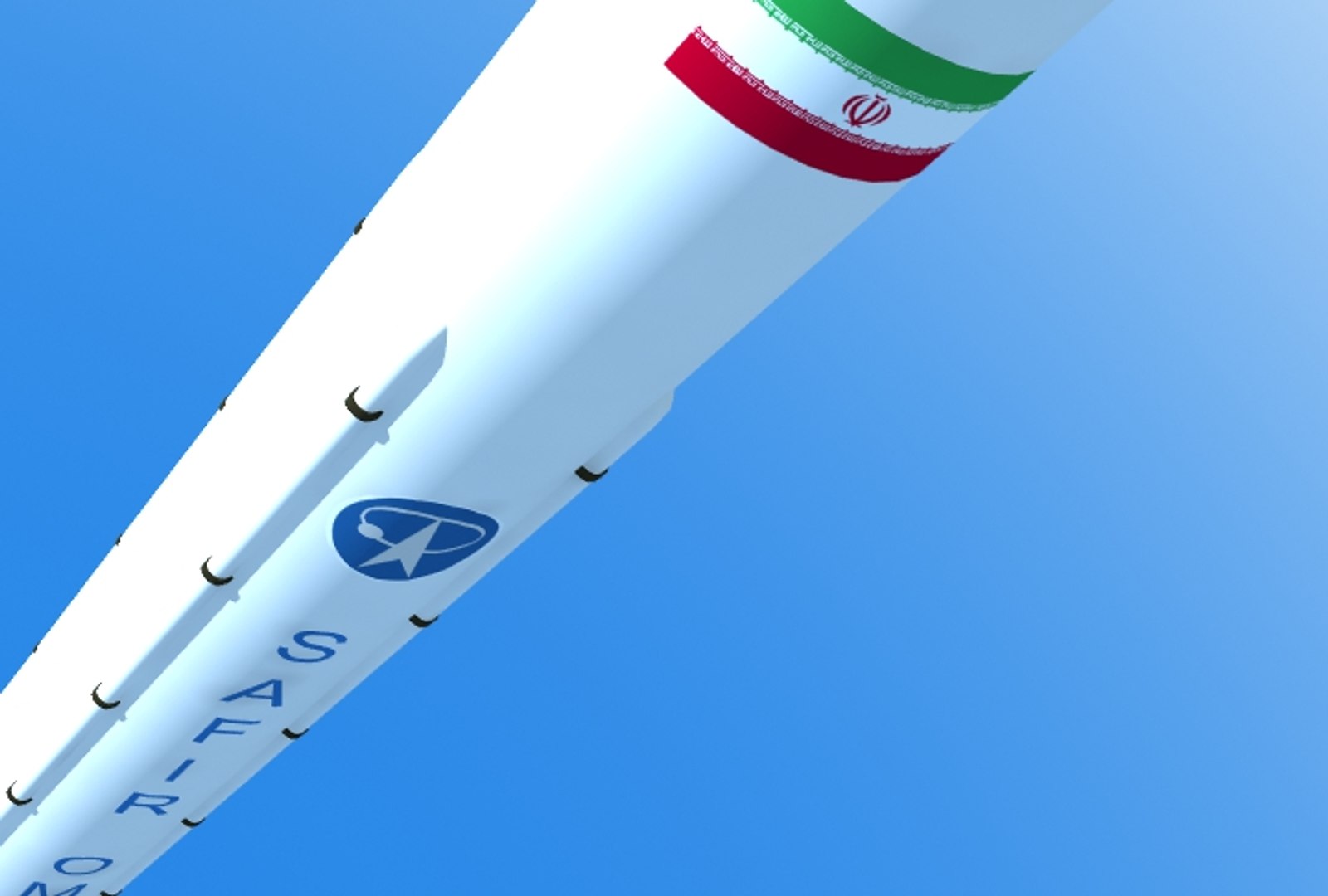 3ds Max Irainian Safir Rocket