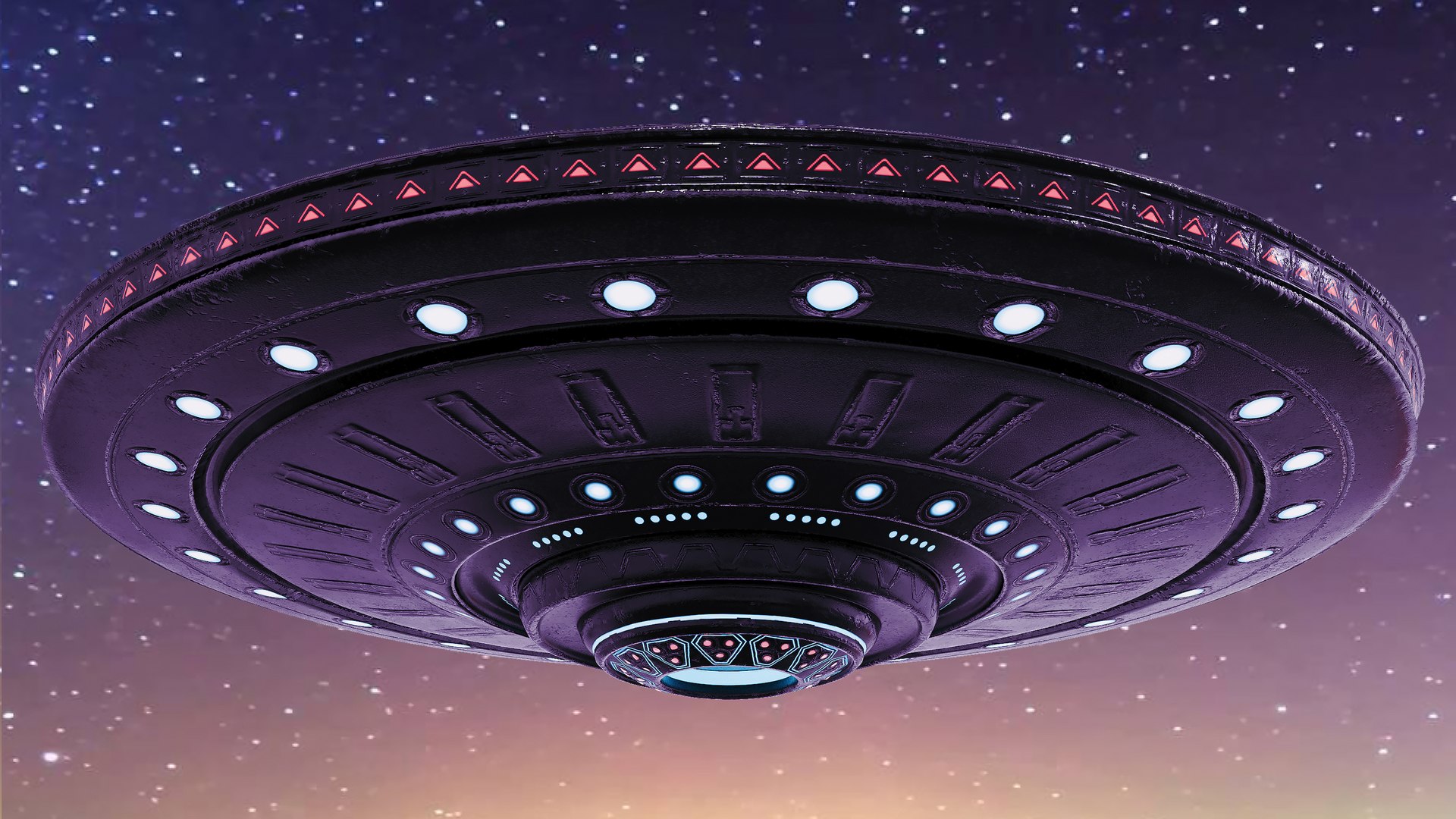 3D UFO Model - TurboSquid 2216742