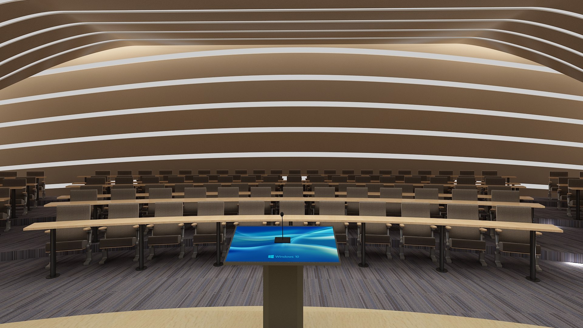 3D Lecture Hall 19 - TurboSquid 2176092