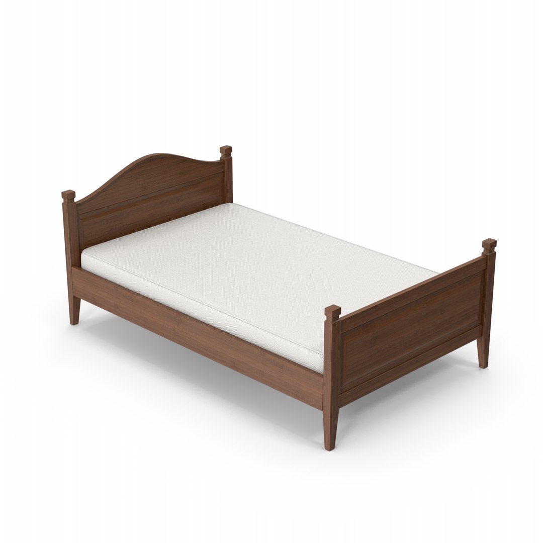 Double Bed 3D Model - TurboSquid 2065248