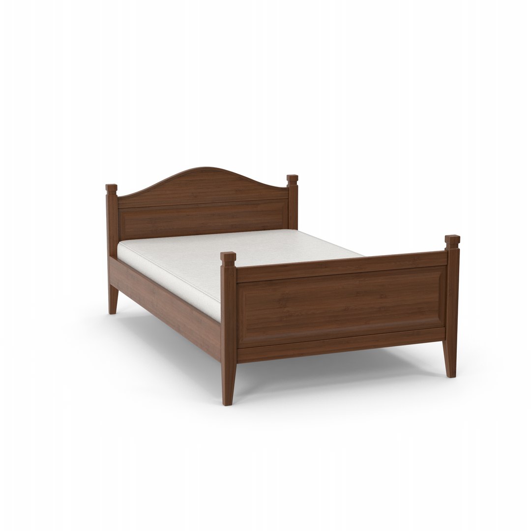 Double Bed 3D Model - TurboSquid 2065248