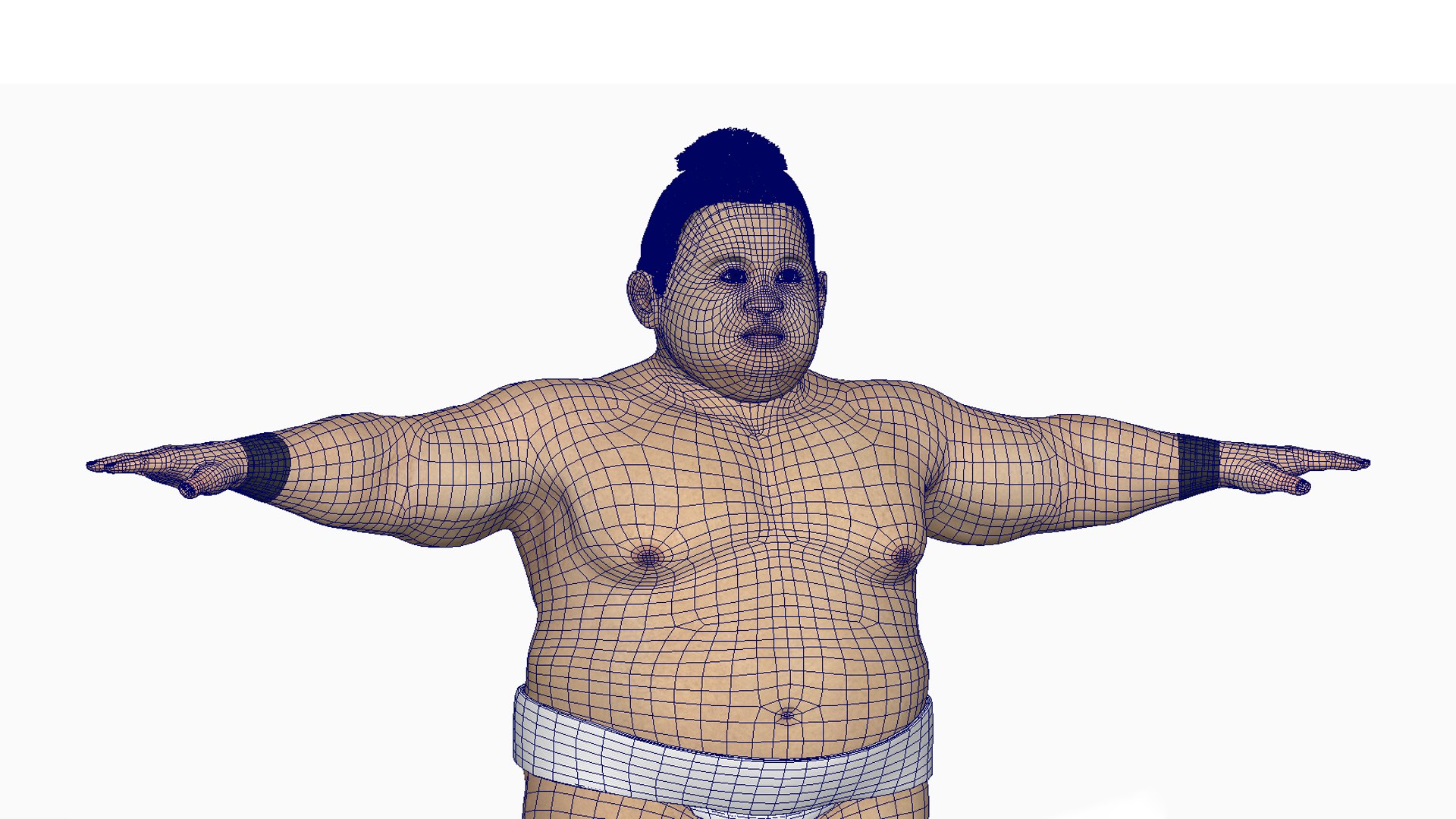 Sumo Wrestler 3D Model - TurboSquid 1742311