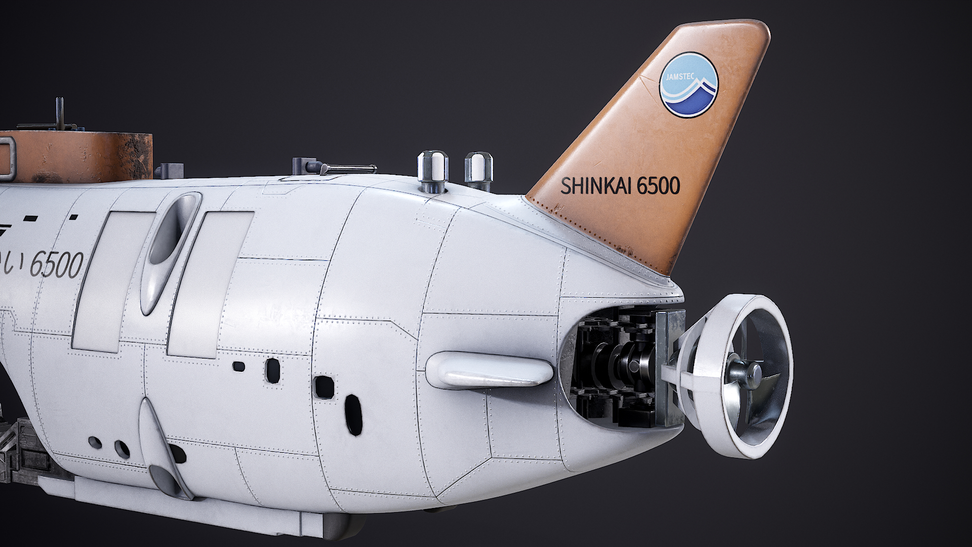 3D Model Submarine Shinkai Animations - TurboSquid 1699527