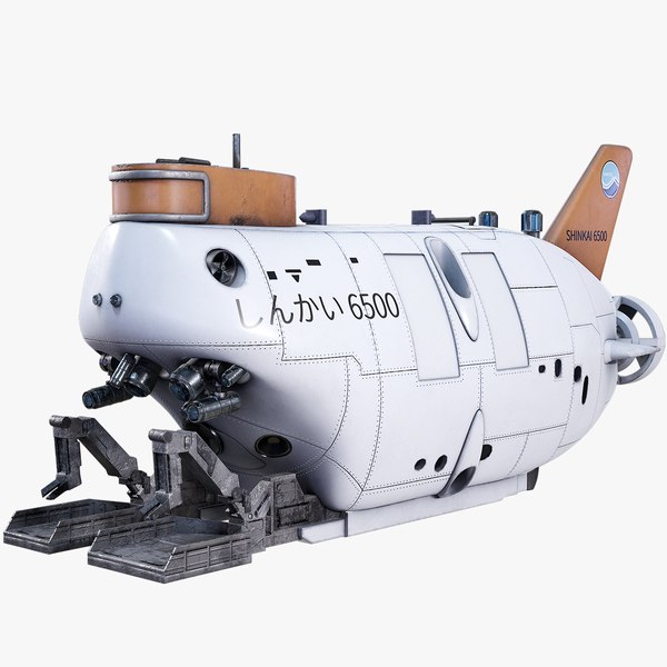 3D model submarine shinkai animations - TurboSquid 1699527