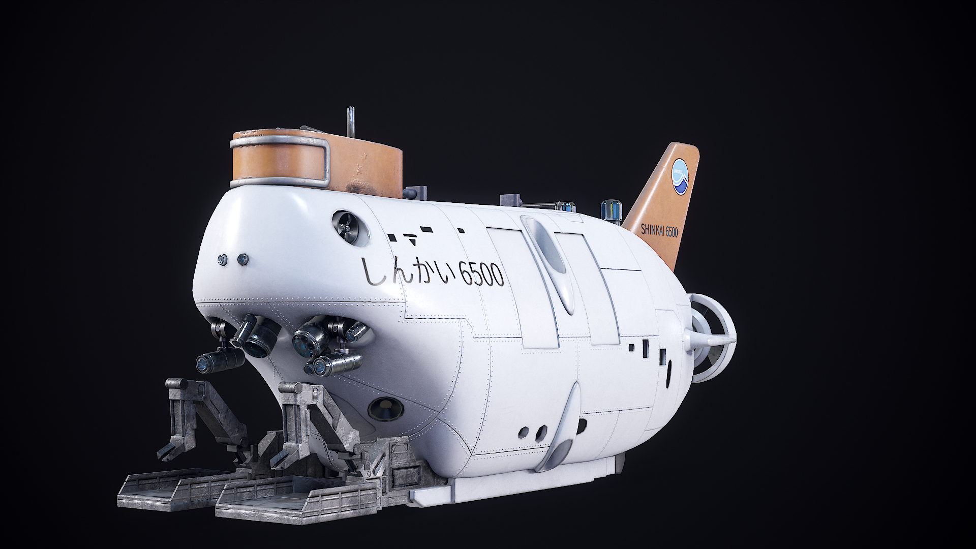 3D Model Submarine Shinkai Animations - TurboSquid 1699527
