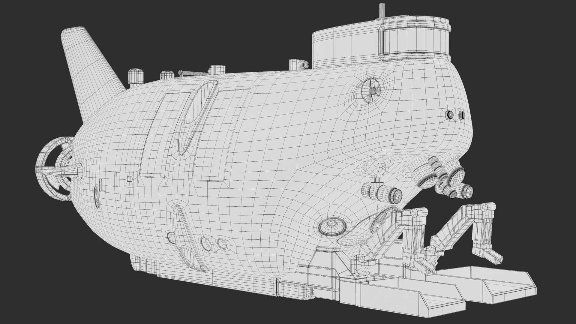 3D model submarine shinkai animations - TurboSquid 1699527