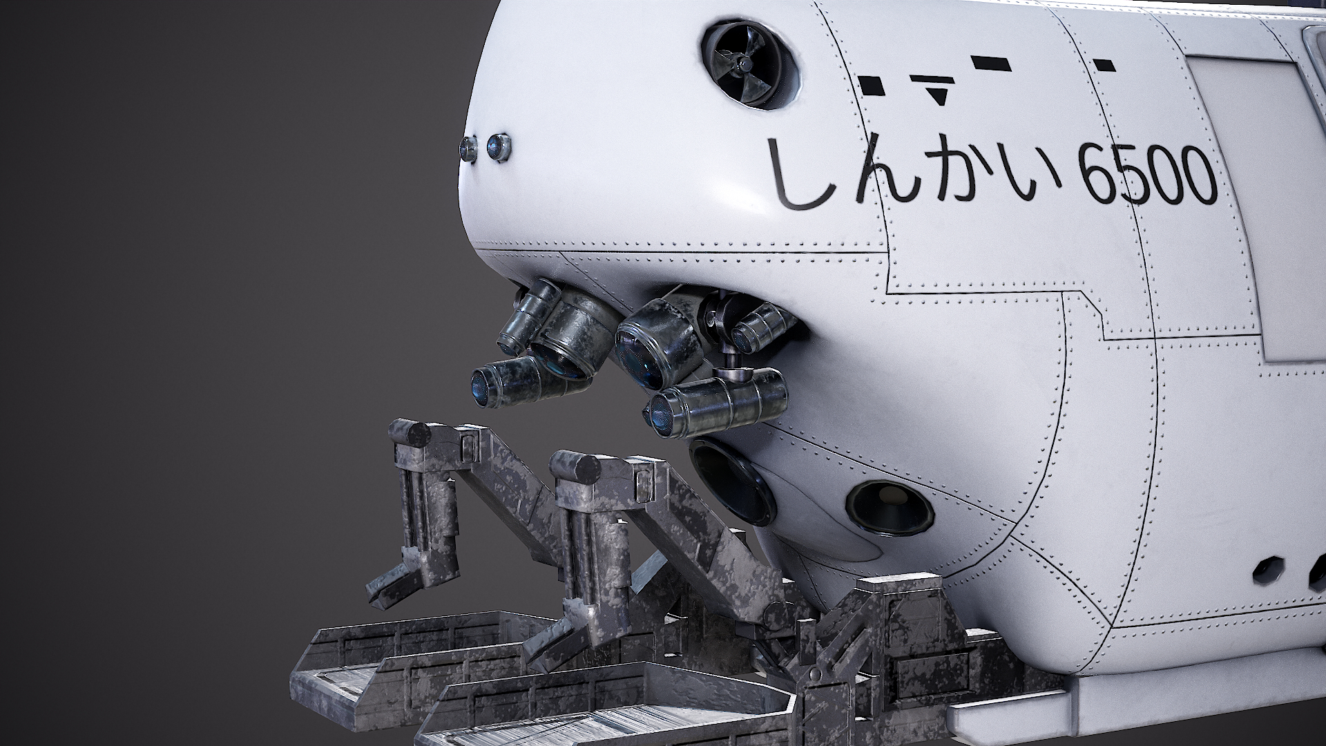 3D Model Submarine Shinkai Animations - TurboSquid 1699527