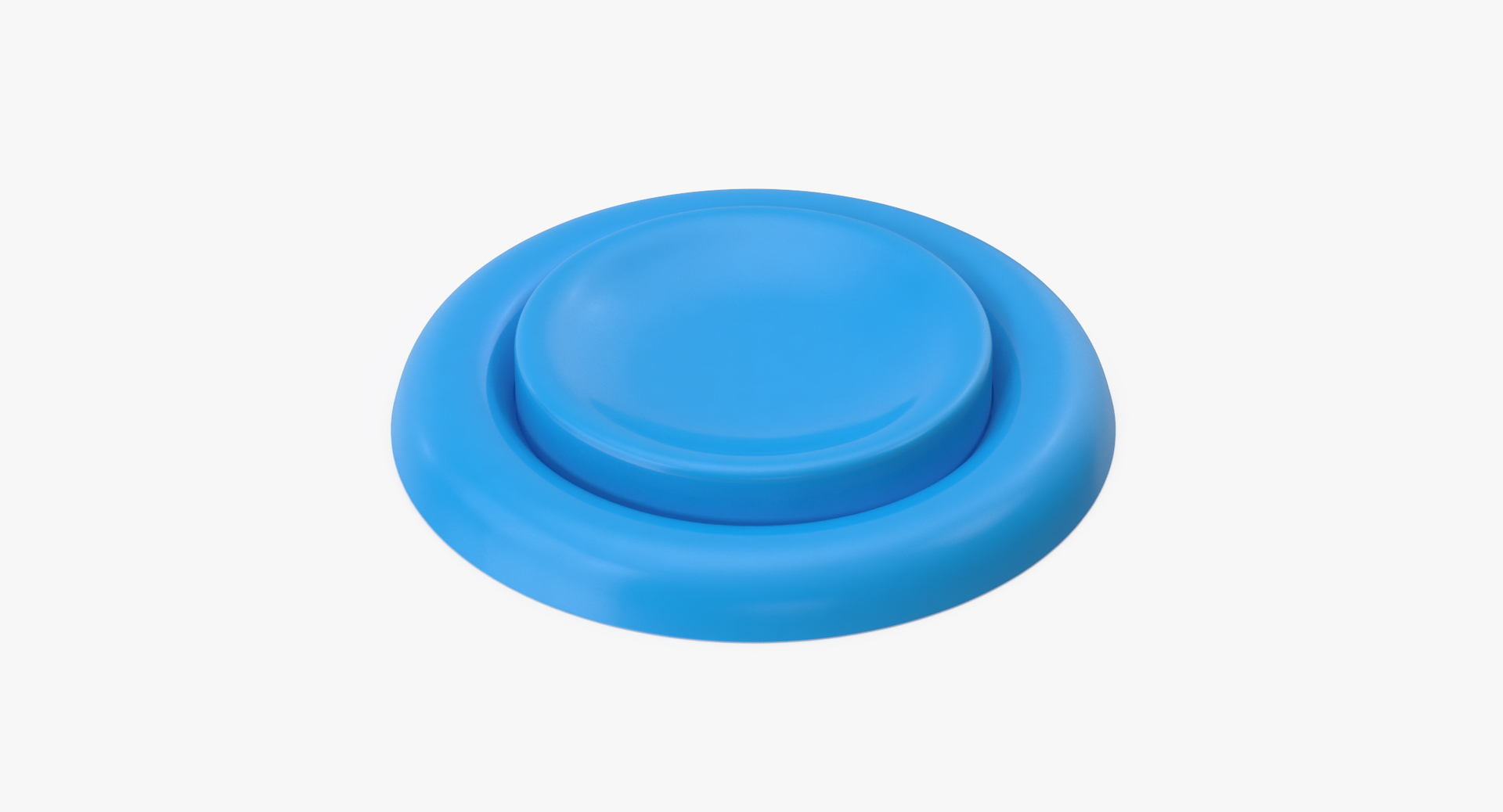 3D Model Button 04 Blue - TurboSquid 1220795