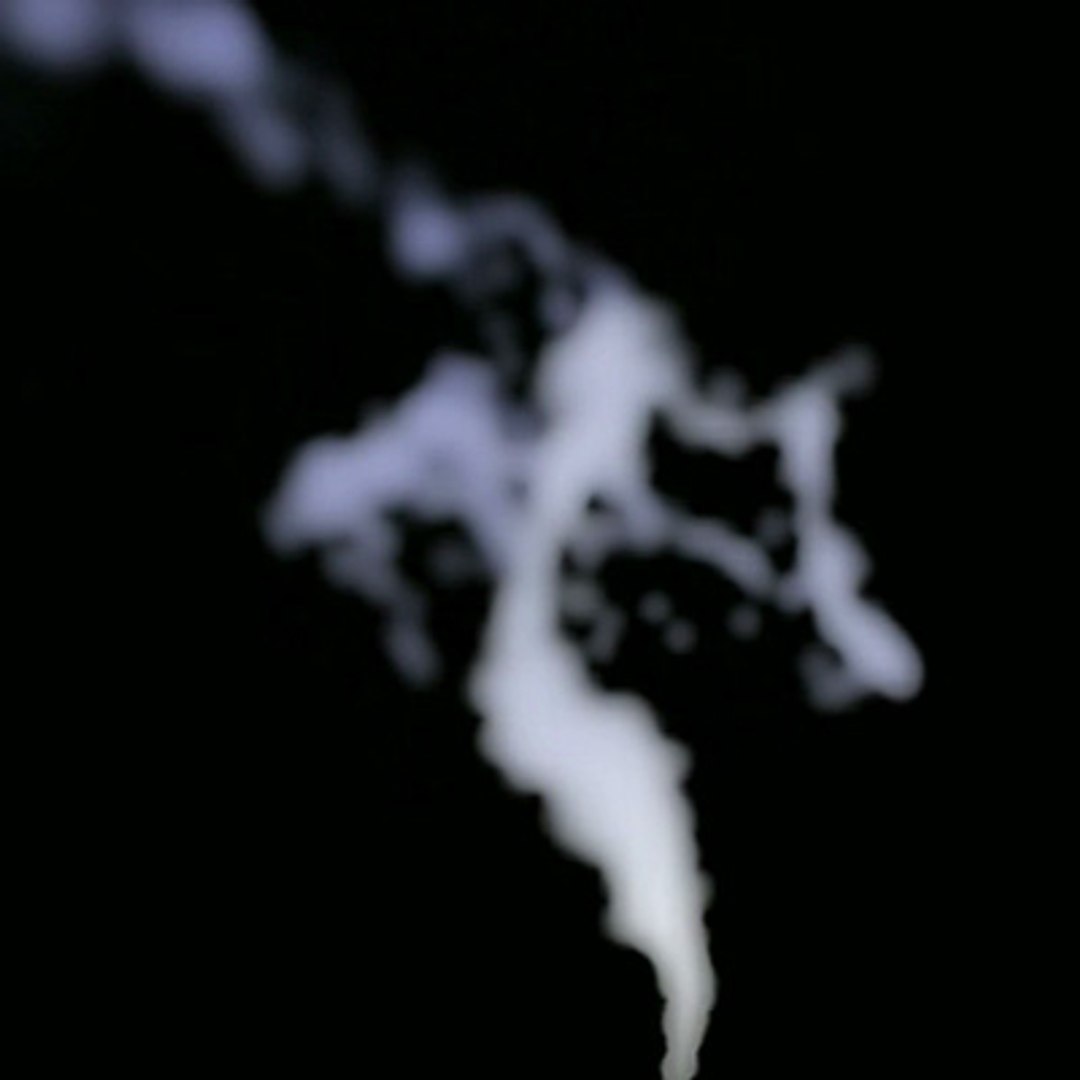 Realistic Smoke Particles 3d Model