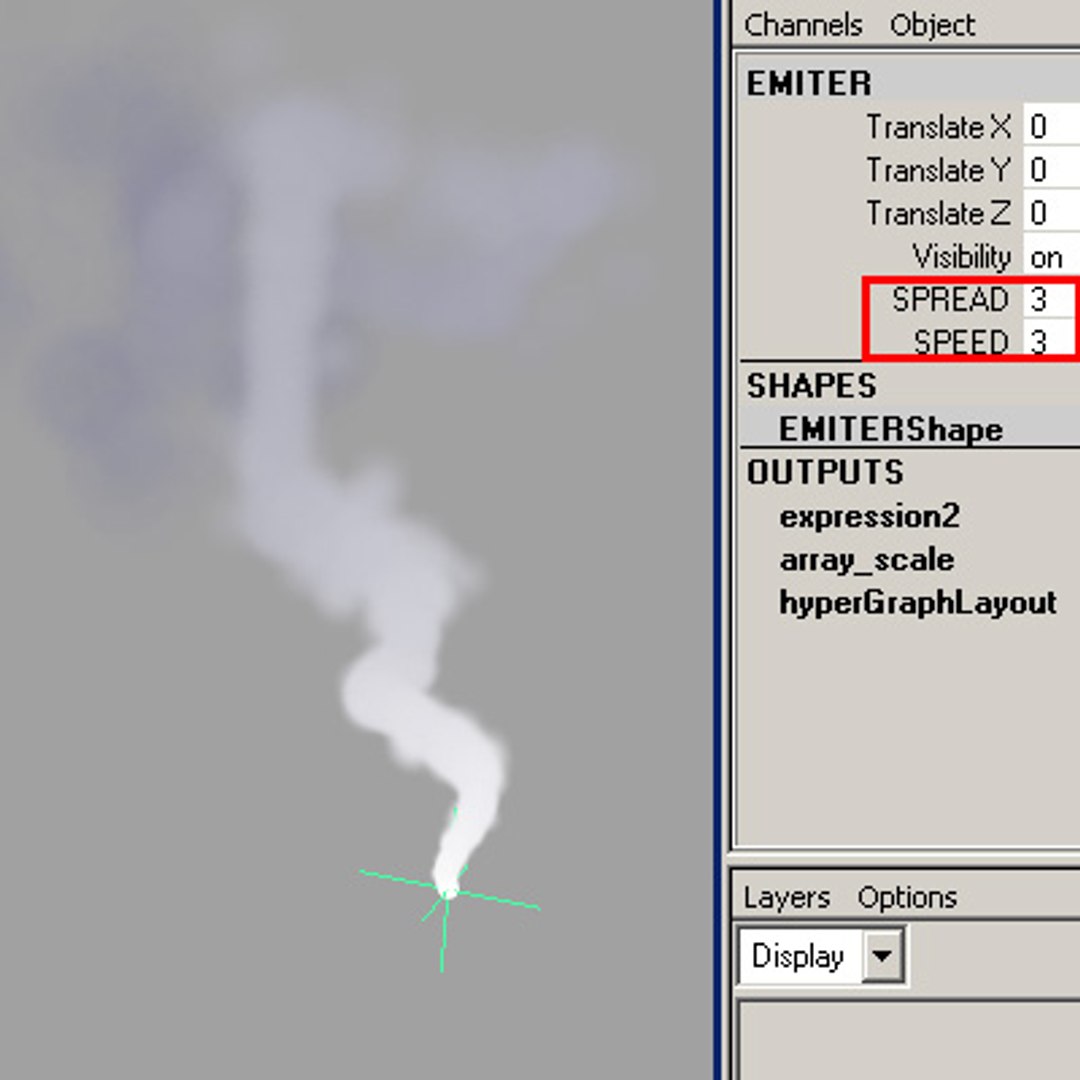 Realistic Smoke Particles 3d Model