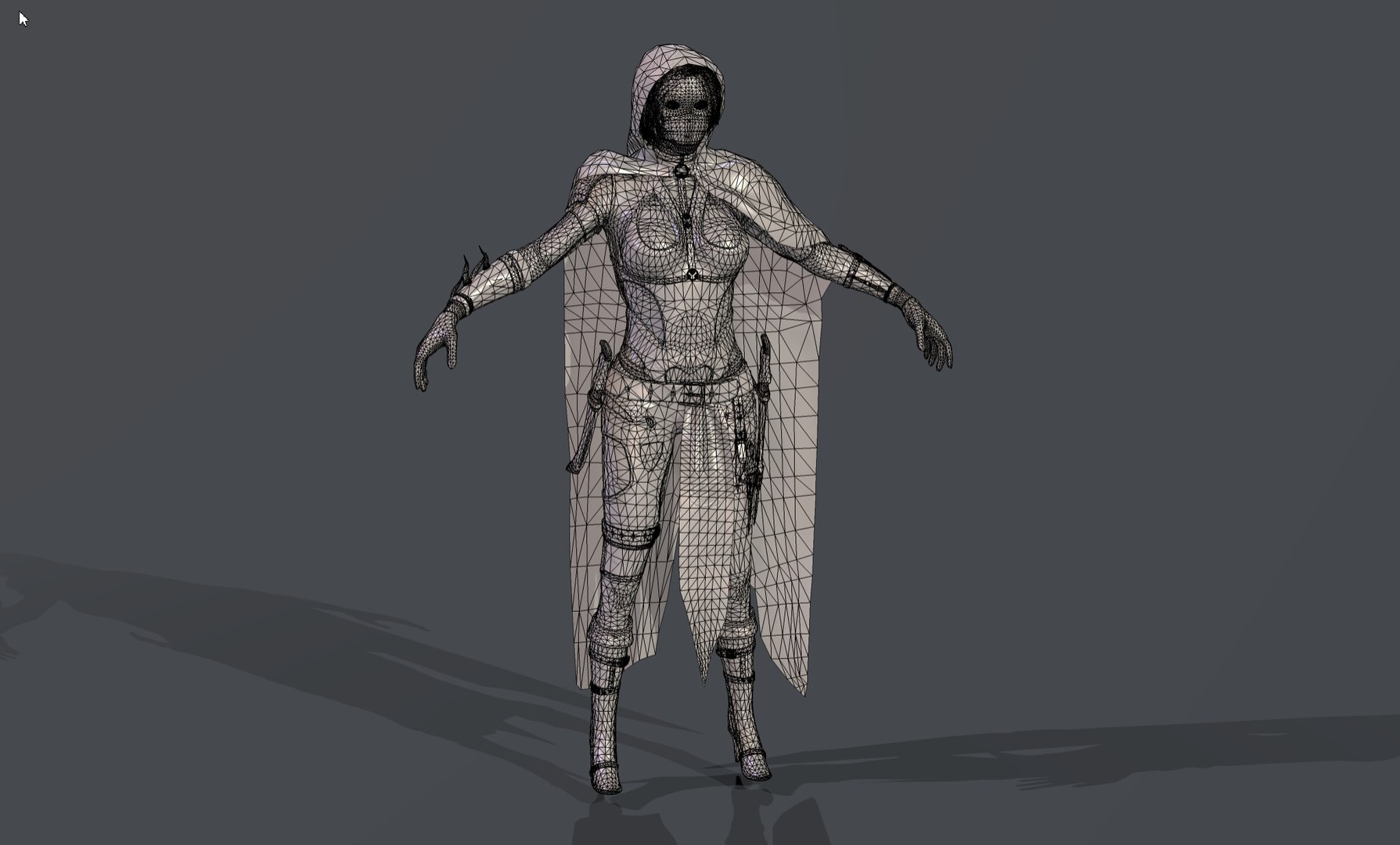 3D Black Assassin Model - TurboSquid 1757703