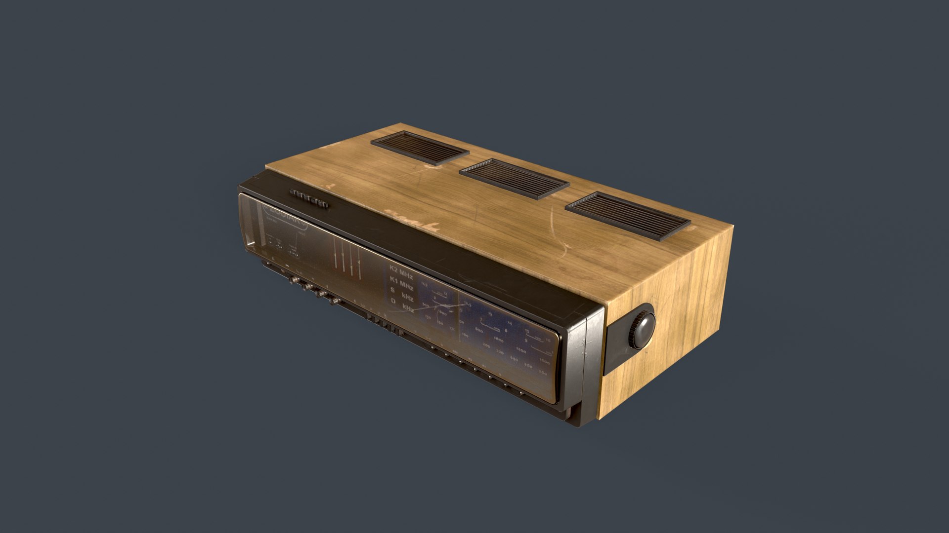 Vintage Electronics Prop Pack 3D - TurboSquid 2039854