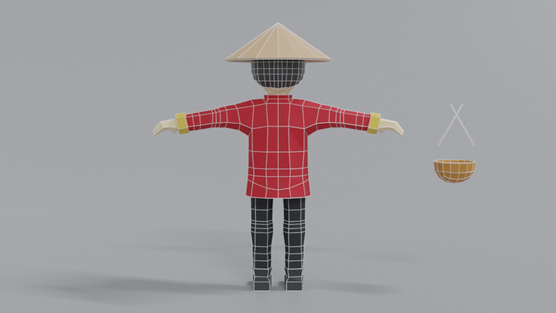 Chinese Man Character 3D Model - TurboSquid 1582282