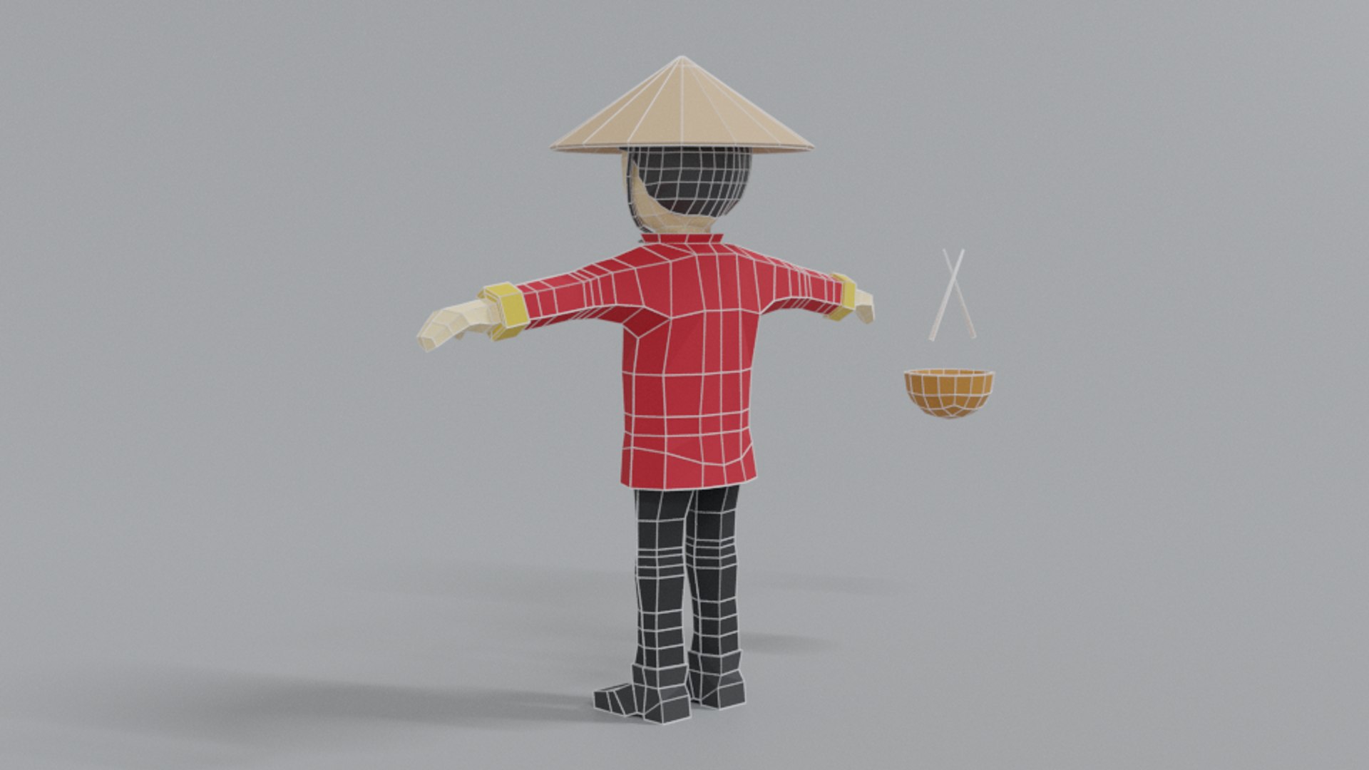 Chinese Man Character 3D Model - TurboSquid 1582282
