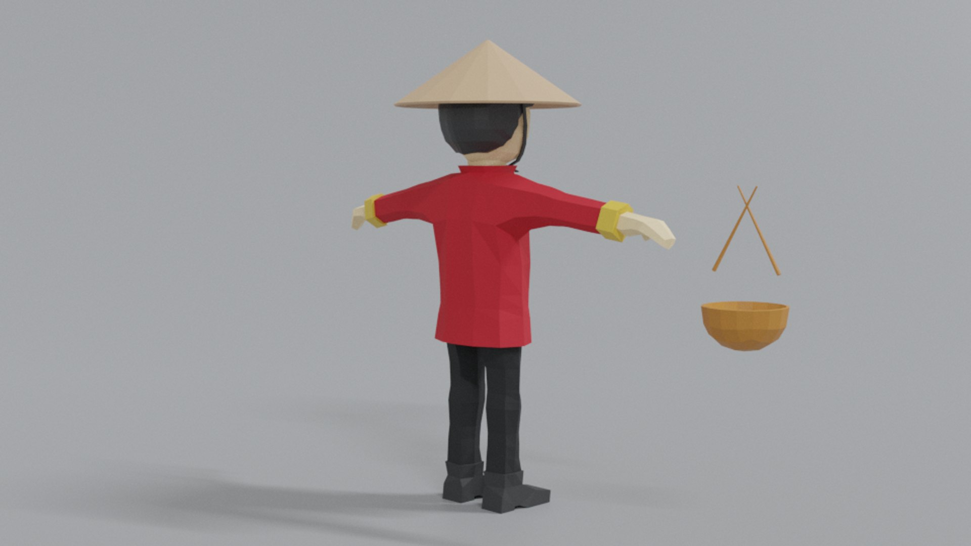 Chinese Man Character 3D Model - TurboSquid 1582282